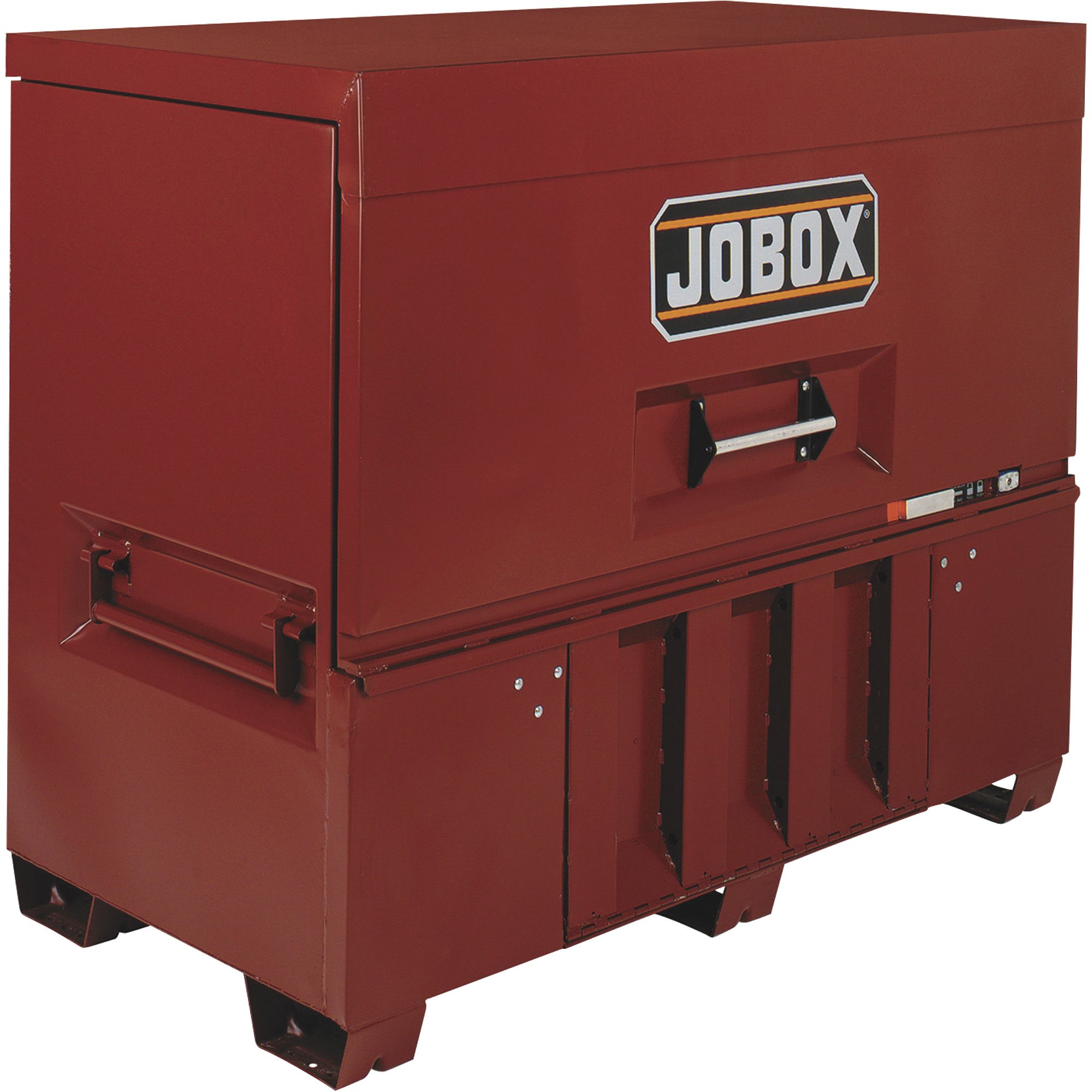 Jobox 74in. Drop-Front Piano Lid Box — Site-Vault Security System, 56.5 ...