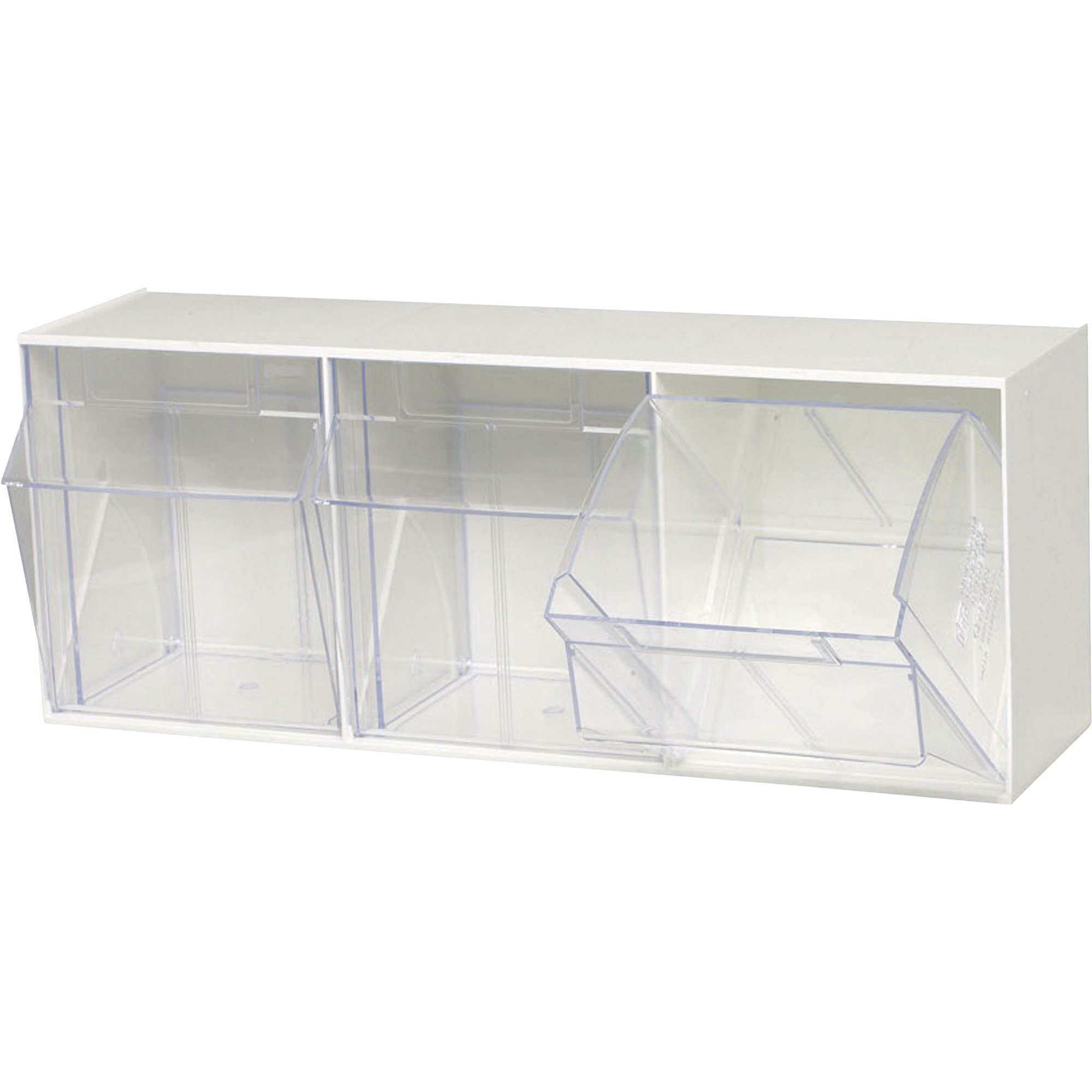 Quantum Clear Tip Out Storage Bins | Northern Tool