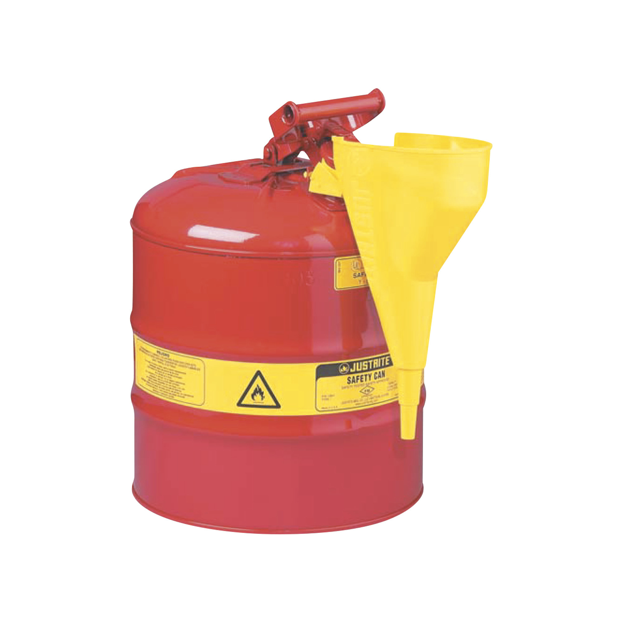 Justrite Poly Funnel, For Type I Steel Safety Cans, Model# 11202Y ...