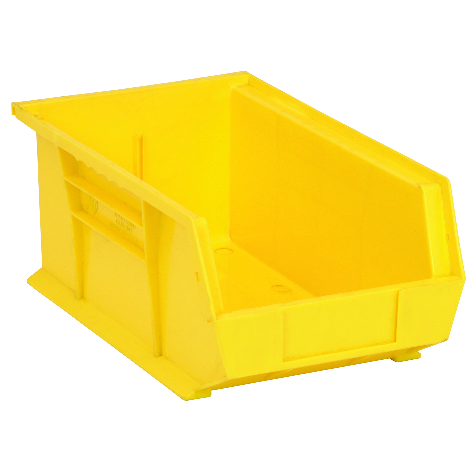 Quantum Storage Heavy-Duty Ultra Stacking Bins, 13 5/8in. x 8 1/4in. x ...