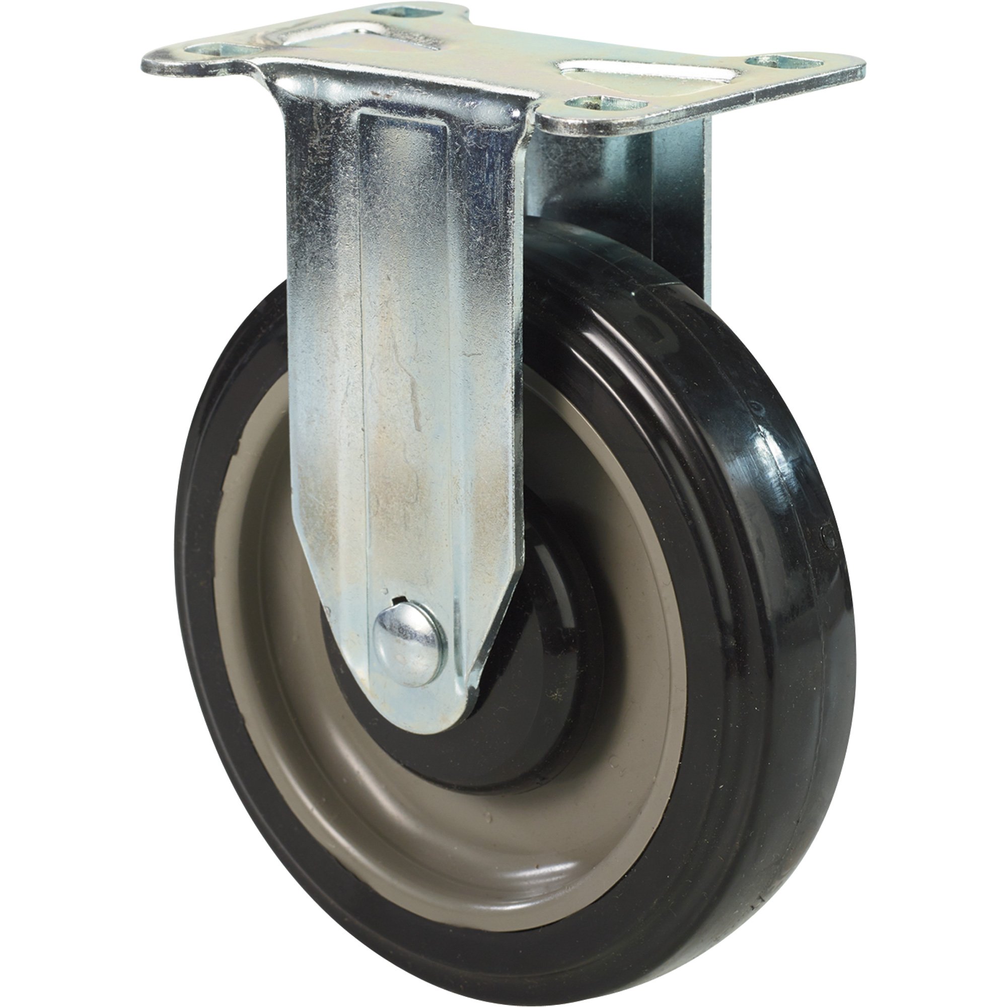 Fairbanks Rigid Universal Replacement Shopping Cart Caster — 5in ...