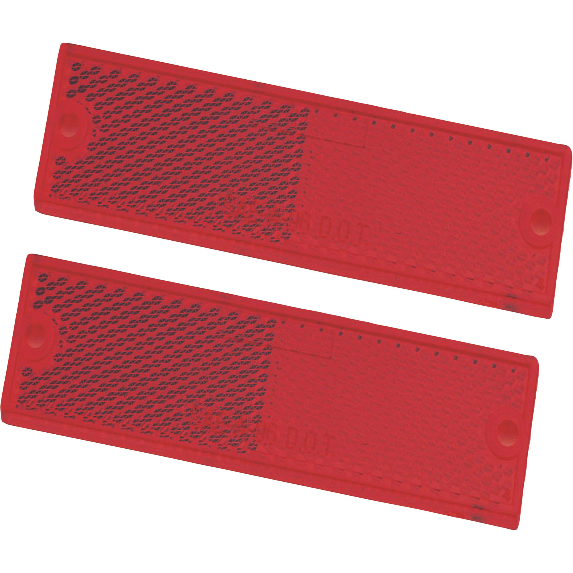 Blazer Red Rectangular Stick-on Reflectors, 2-Pk. | Northern Tool