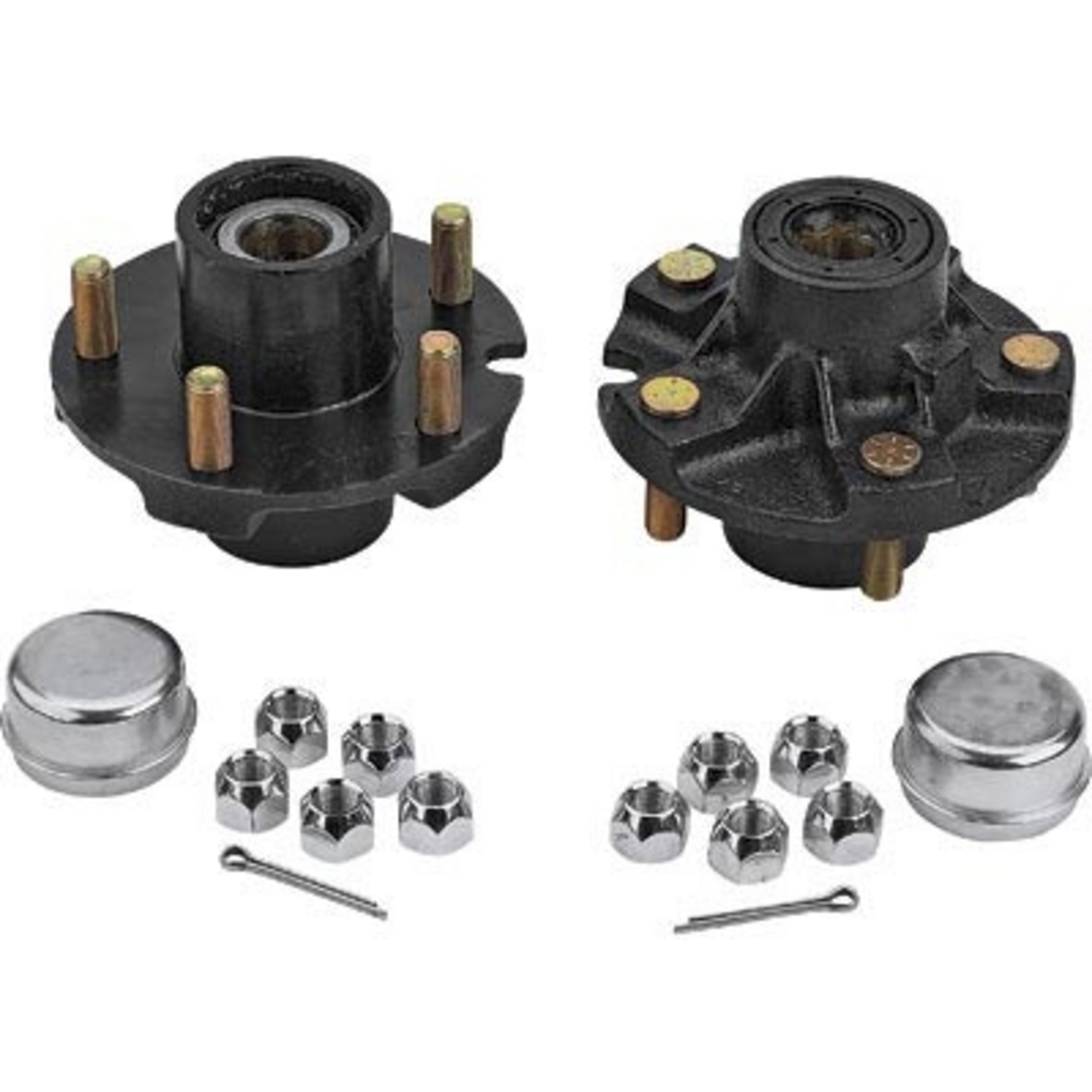 Reliable Marine-Grade High Speed Hub Set — 2000-Lb. Capacity, 5 on 4 1 ...