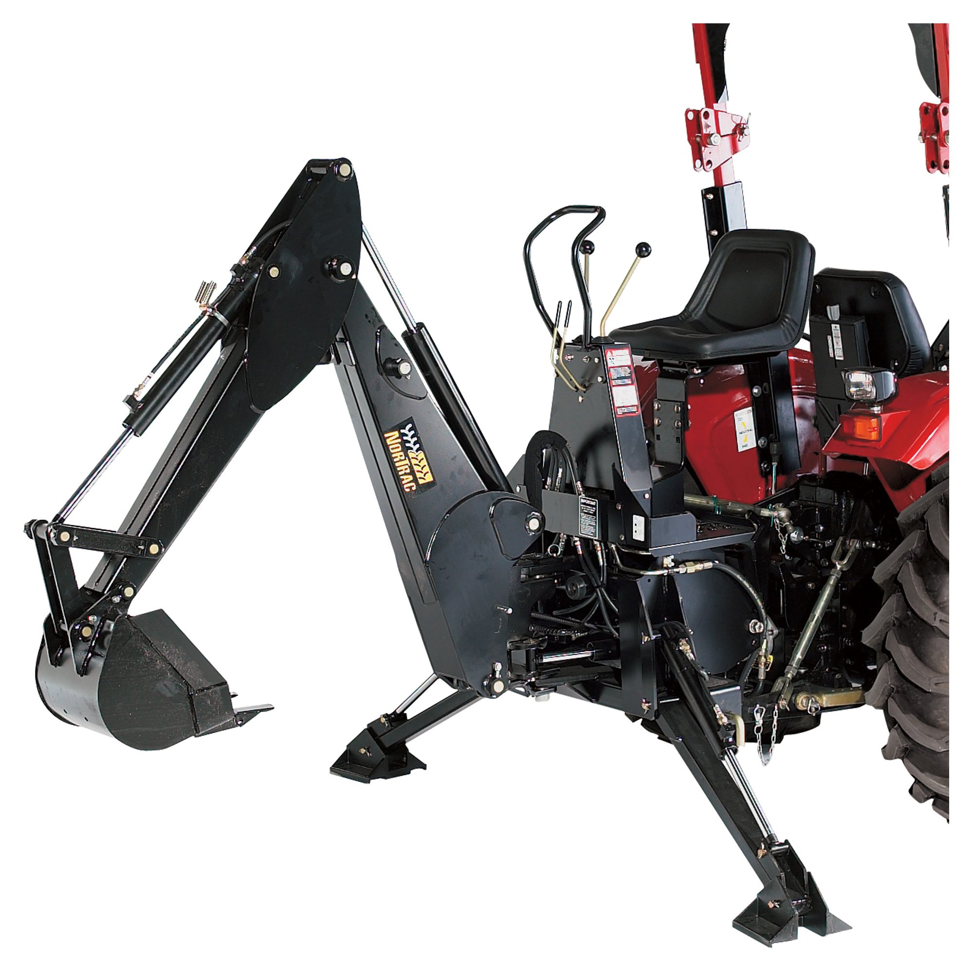 NorTrac 9 1/2ft. Backhoe – For 55 to 100 HP Tractors | Northern Tool