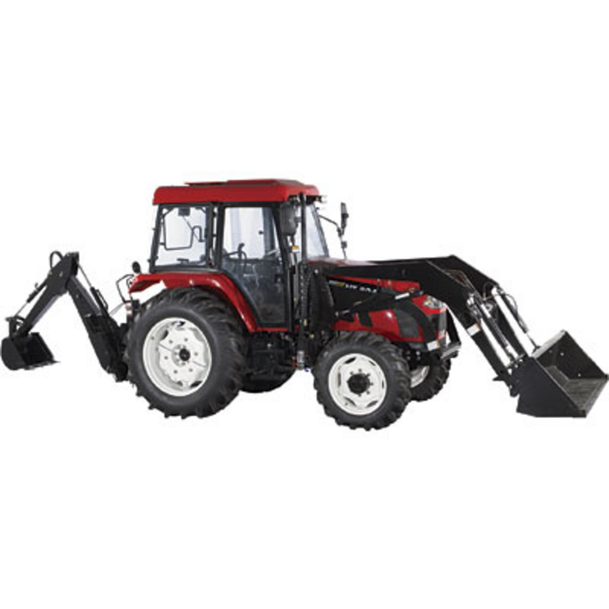 NorTrac 60 HP Tractor with Front-End Loader and Backhoe | Northern Tool