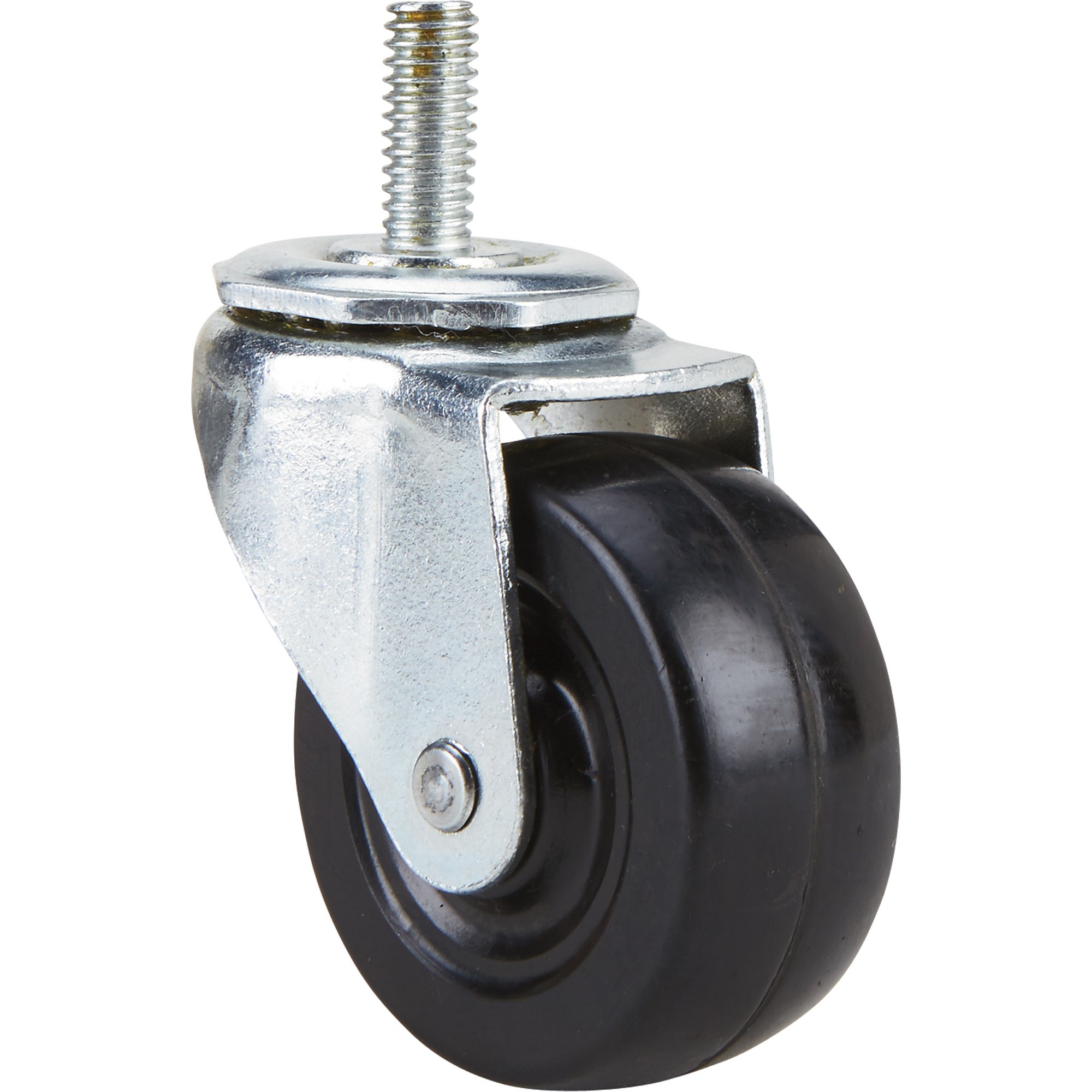 Fairbanks 2in. Swivel Caster with Threaded Post — 100-Lb. Capacity ...