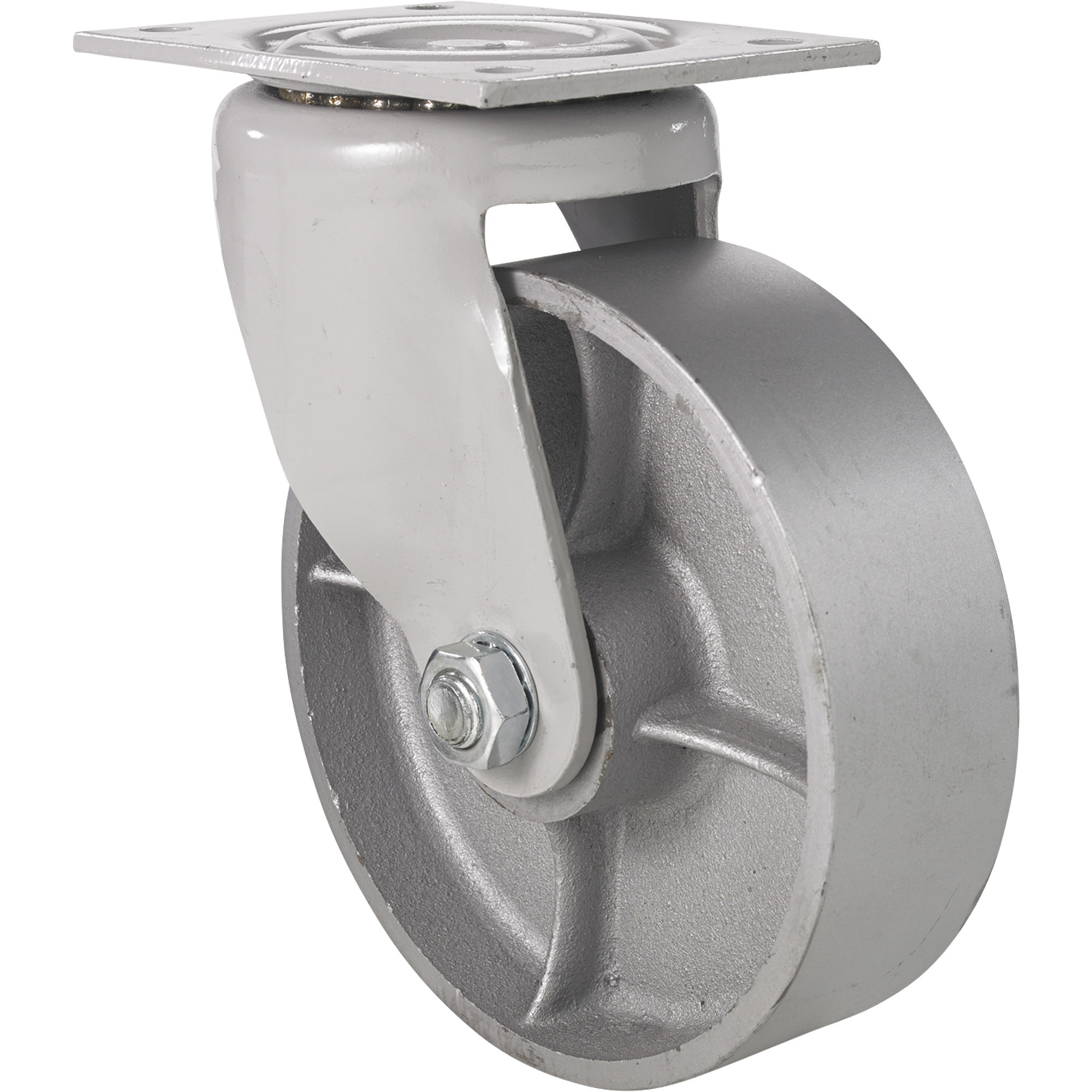 Fairbanks 8in. Swivel Extra Heavy Duty Caster, 2000-Lb. Capacity, Model ...