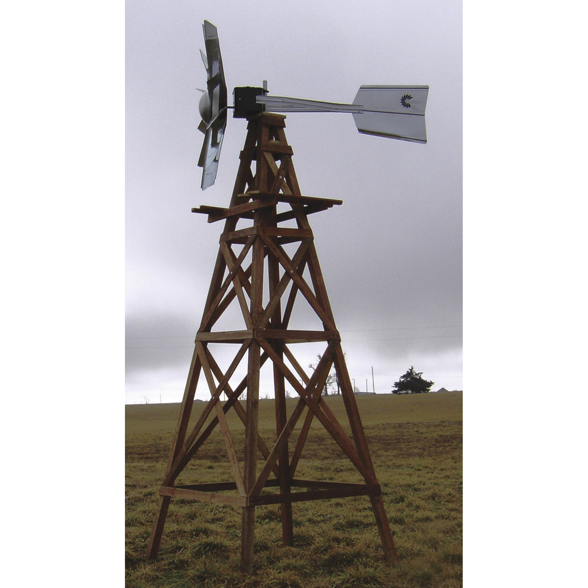 Outdoor Water Solutions Pond Aerating Windmill Head — 73in. Dia ...