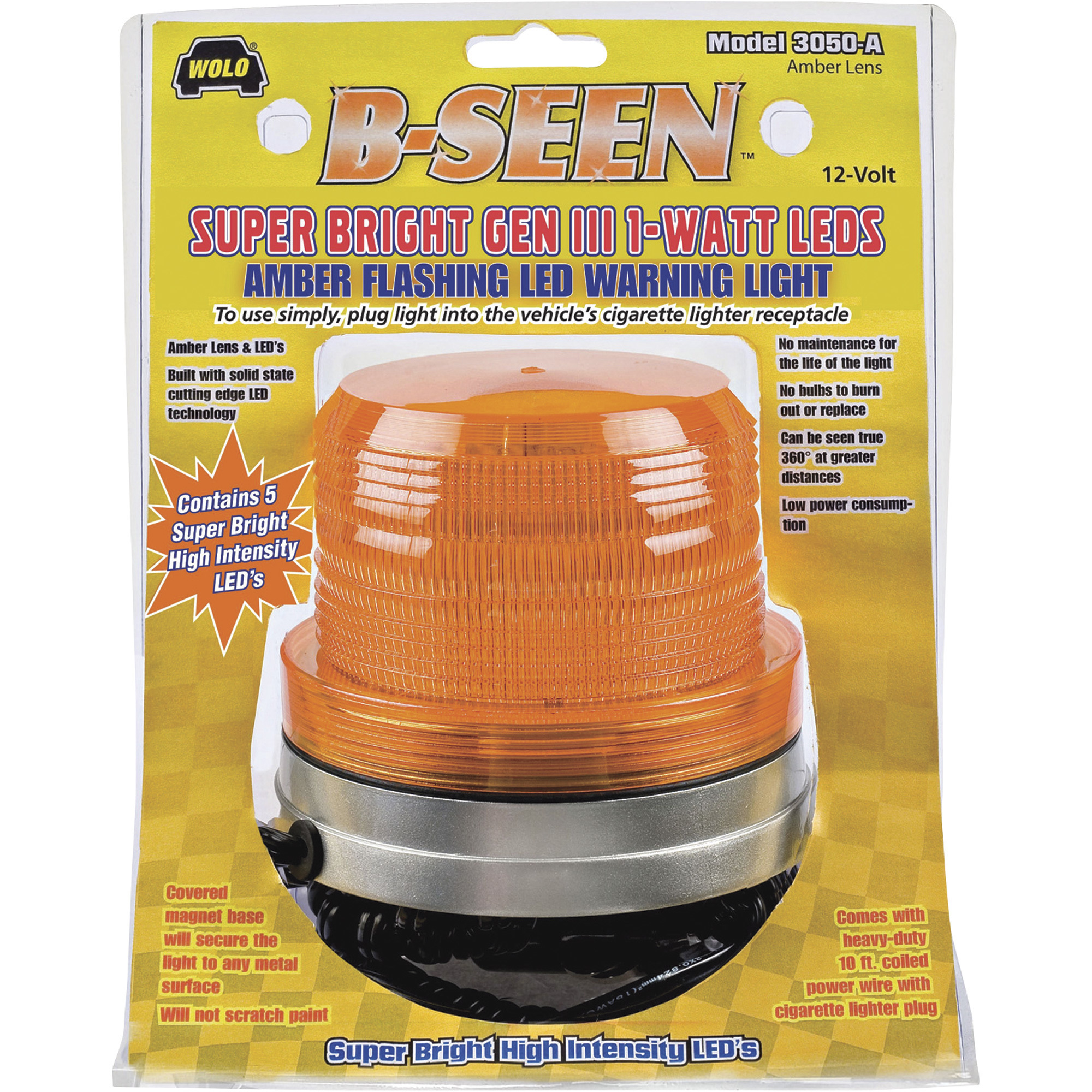 Wolo B-SEEN LED Beacon, Model# 3050-A | Northern Tool