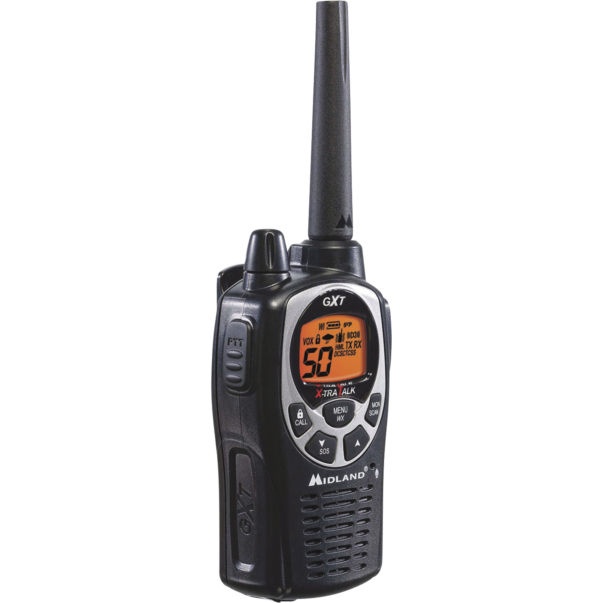 Midland Handheld GMRS Radios, Pair, 36-Mile Range, Waterproof, Model ...