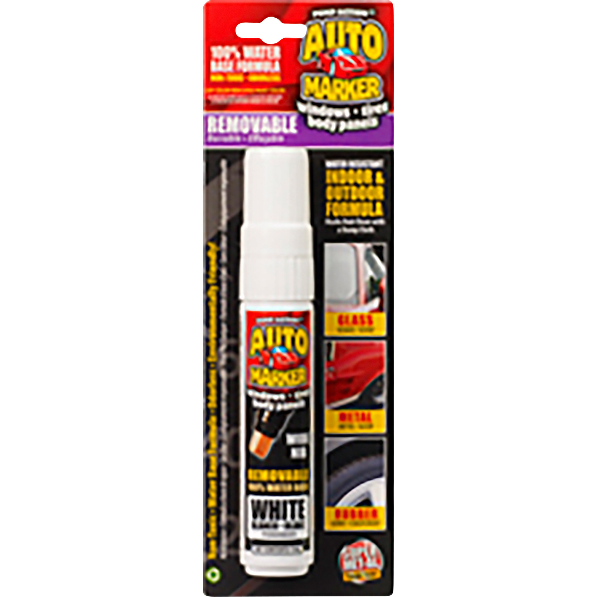 Jumbo Removable Auto Marker, White | Northern Tool