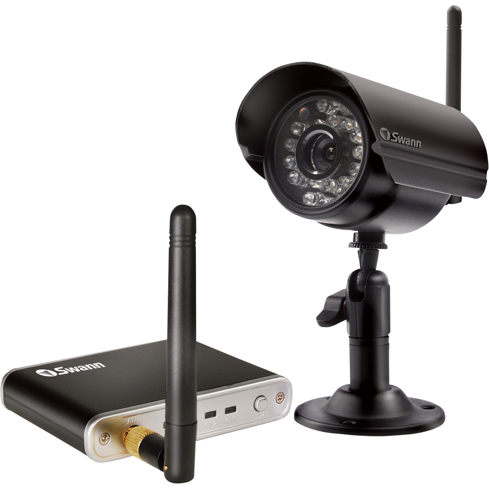 Swann Communications Digital Wireless Security Kit, Model# SW322-YDW ...