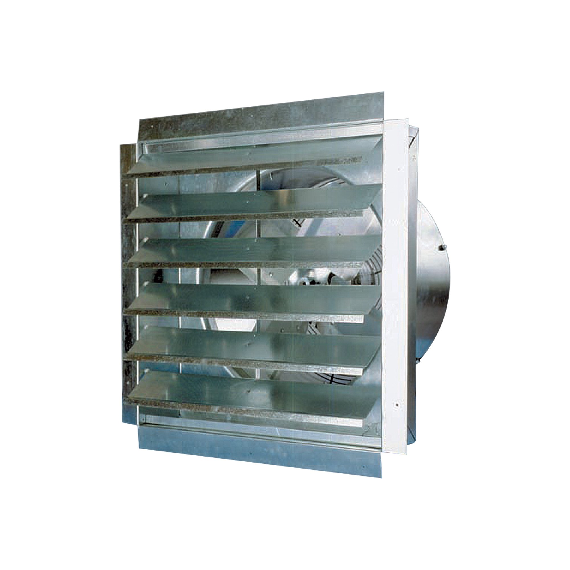 Heavy-Duty Exhaust Fan with Integrated Shutter — 36in., 9000 CFM, Model ...