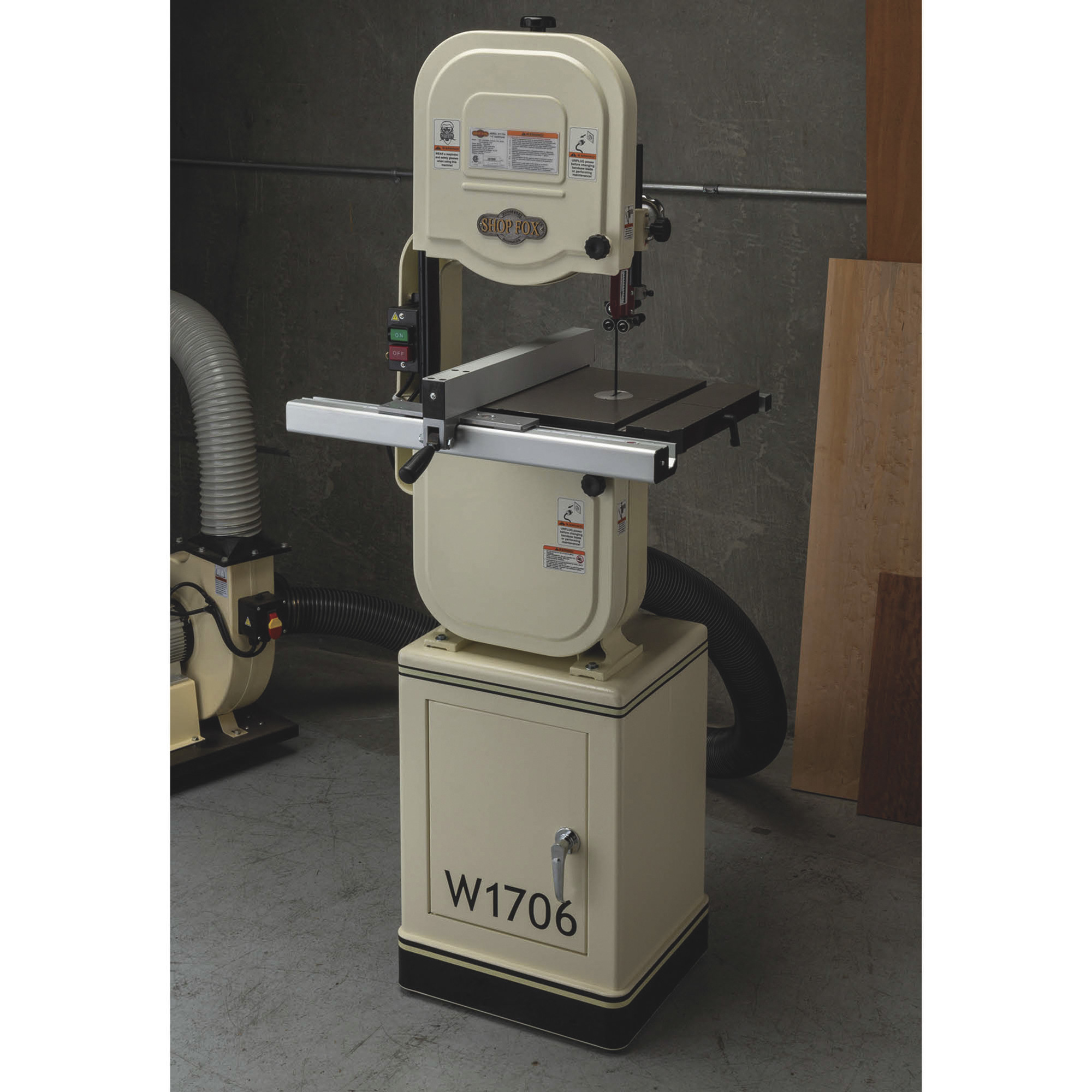 Shop Fox Band Saw, 14in., Model# W1706 | Northern Tool