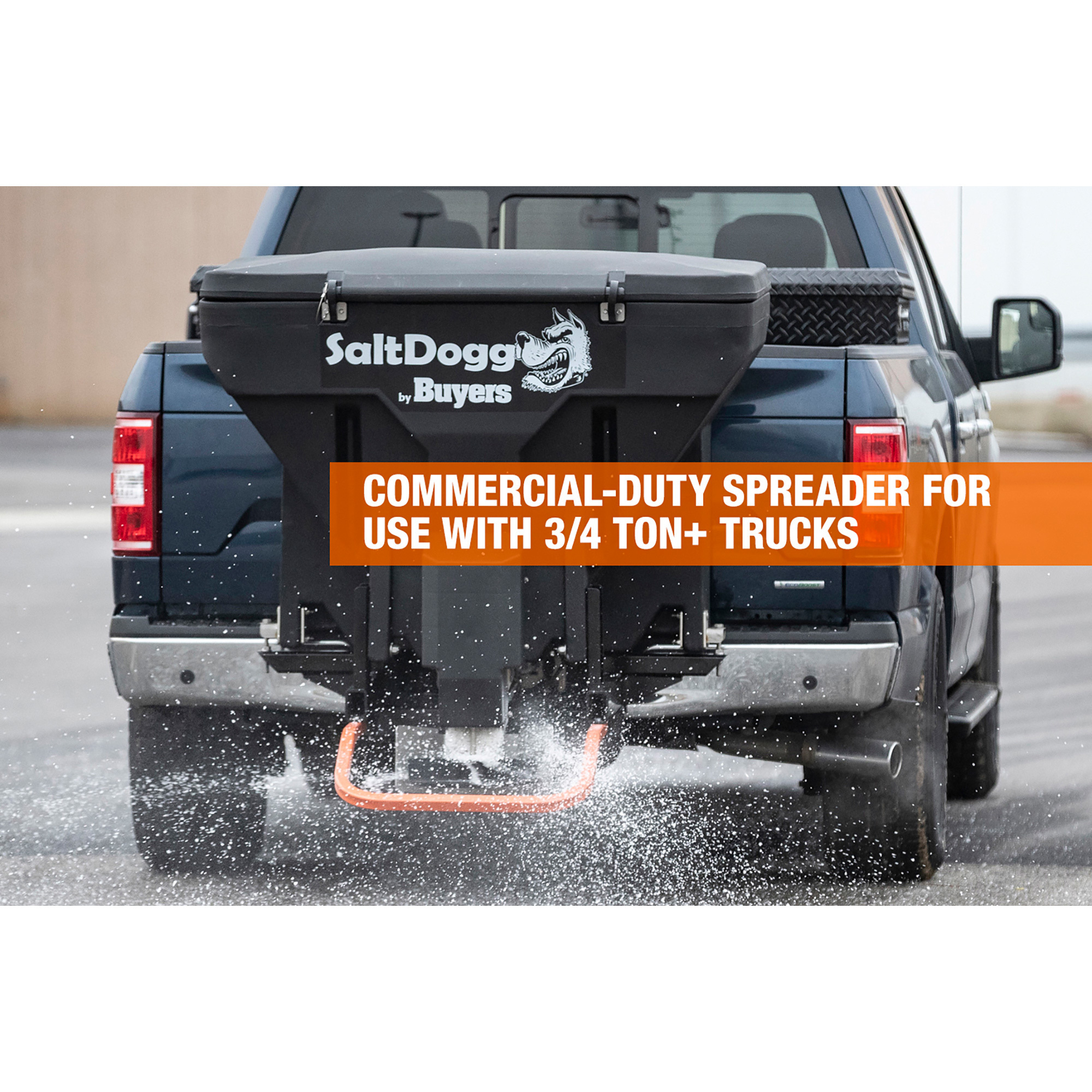 Buyers Products SaltDogg, 7 Cu Ft Truck Tailgate Mounted Rock Salt ...