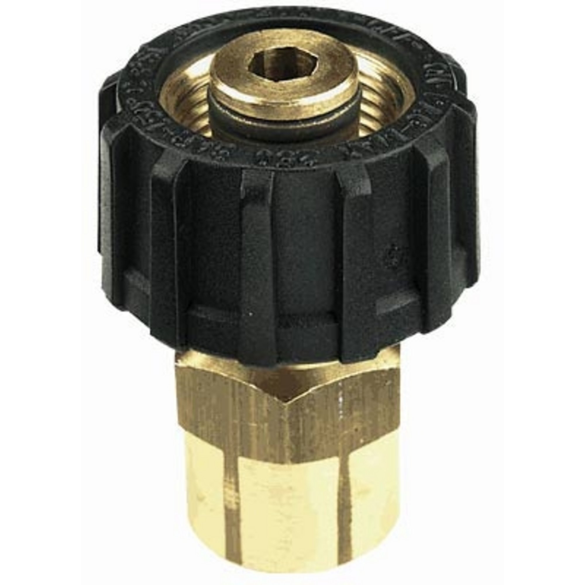 Pressure Washer Quick Change Coupler — 22mm Inlet Size, 4000 PSI ...