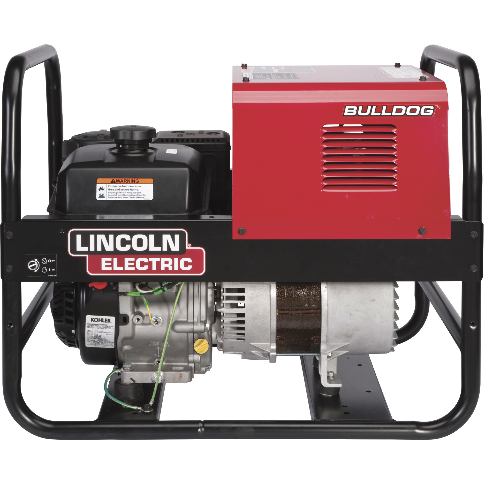Lincoln Electric Bulldog 5500 Arc Welder/Generator with 277CC Kohler ...