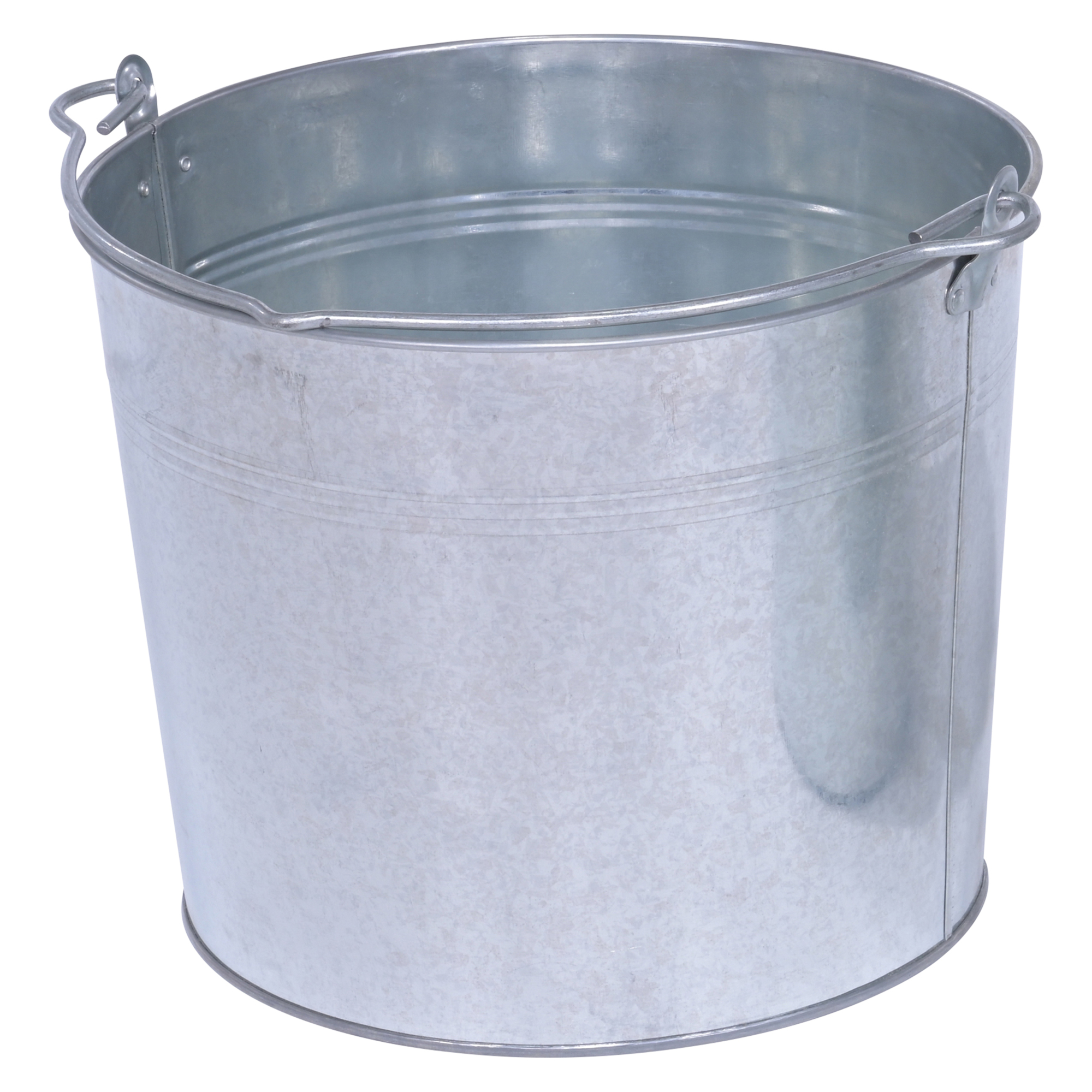 Vestil Galvanized Steel Bucket - 5 Gallons, 0.4mm Thick, Nestable ...