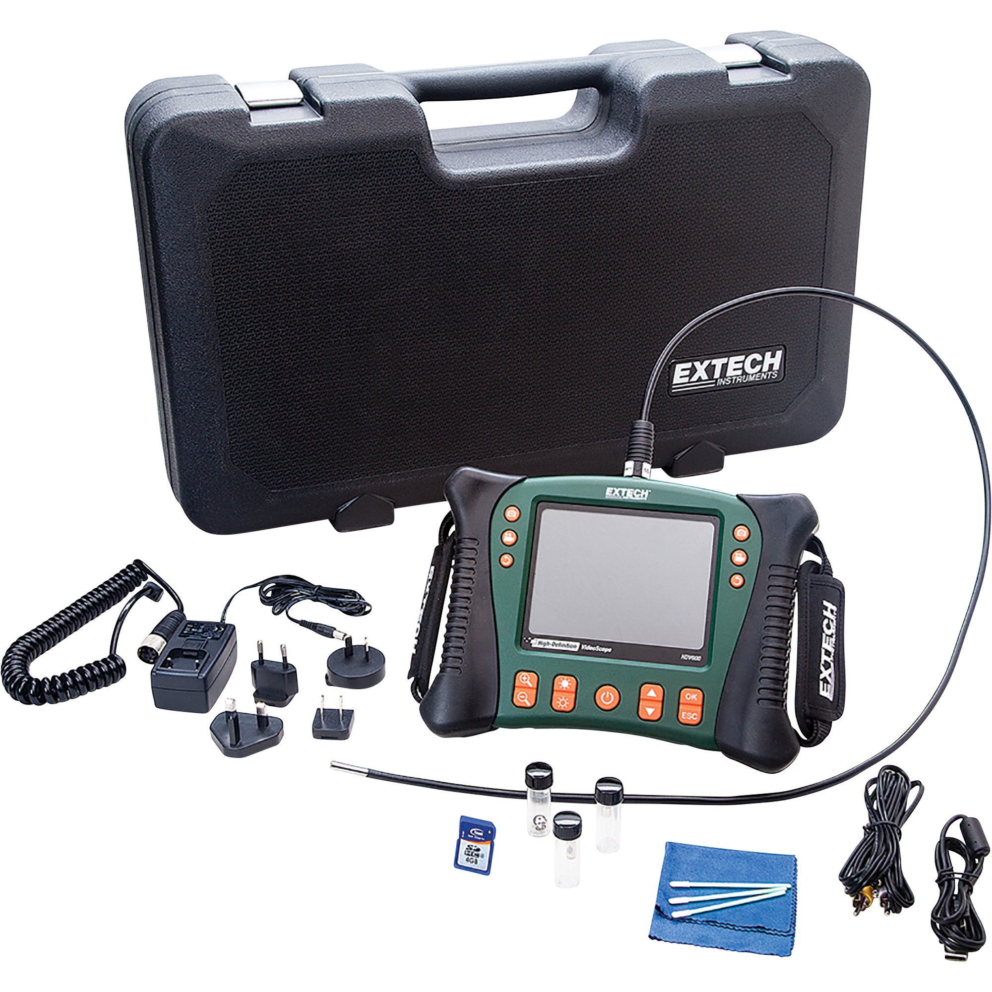 Extech Instruments HD Videoscope — 5.5mm Flexible Probe, Model# HDV-610 ...