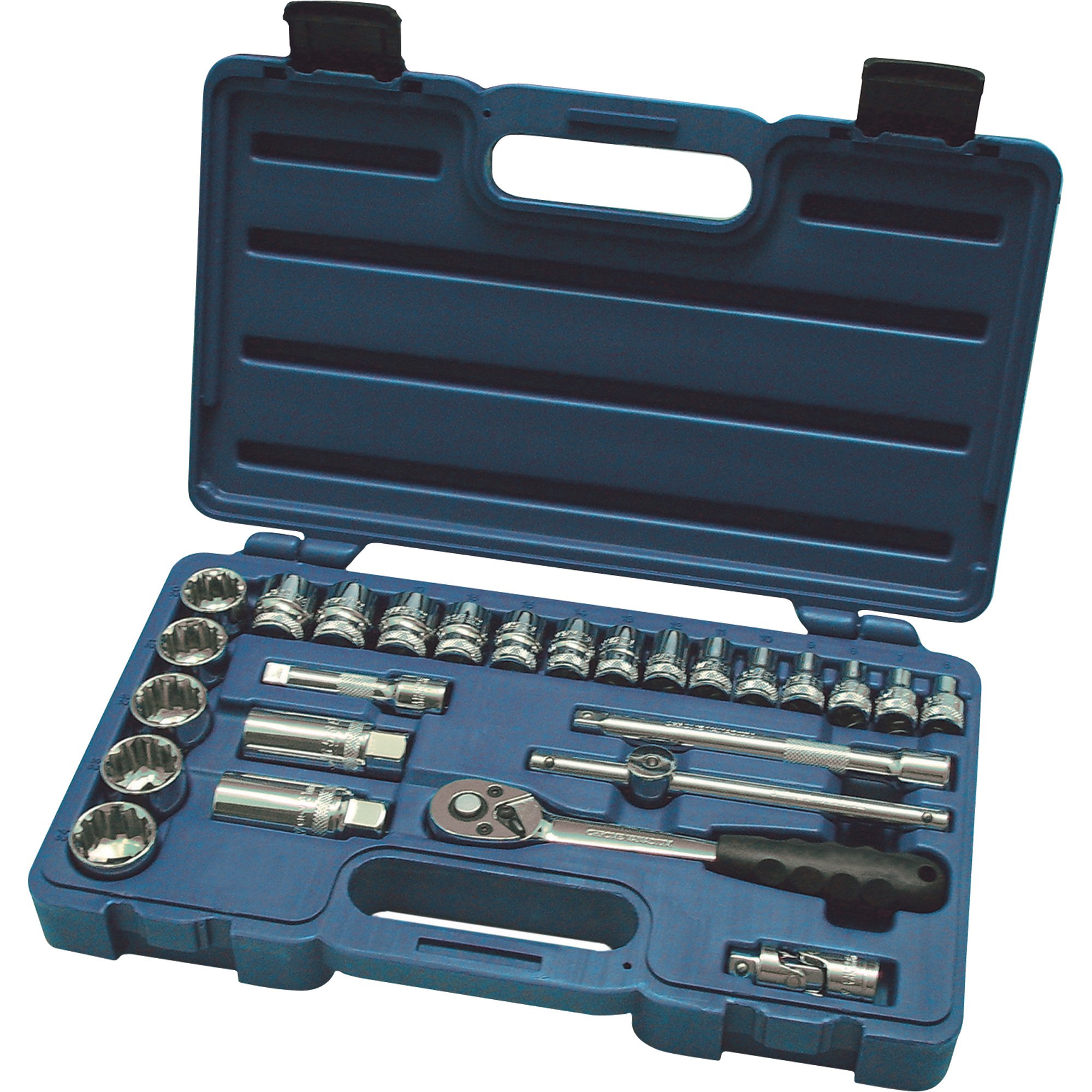 Industro Tools Socket Set — 3/8in. Drive, 26-Pc. Set, Model# 00396 ...