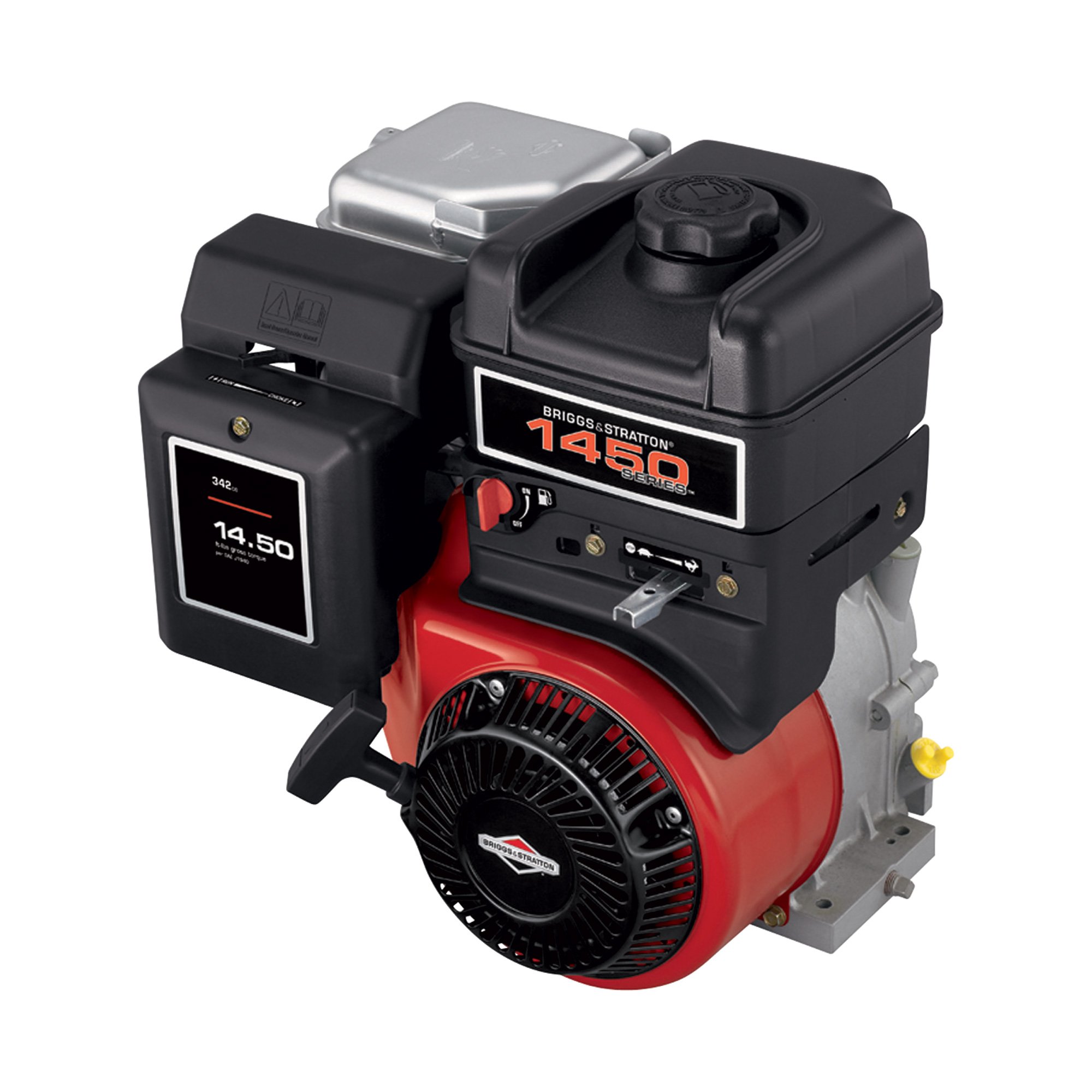 Briggs & Stratton 1450 Series Horizontal OHV Engine with 6:1 Gear ...