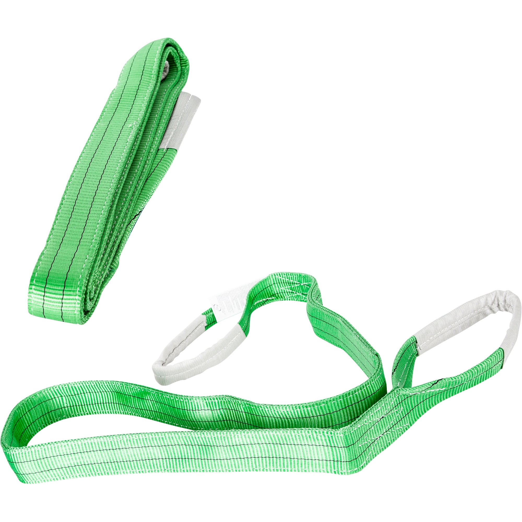 Portable Winch Polyester Slings - 10ft.L, 2-Pack, Model# PCA-1258X2 ...