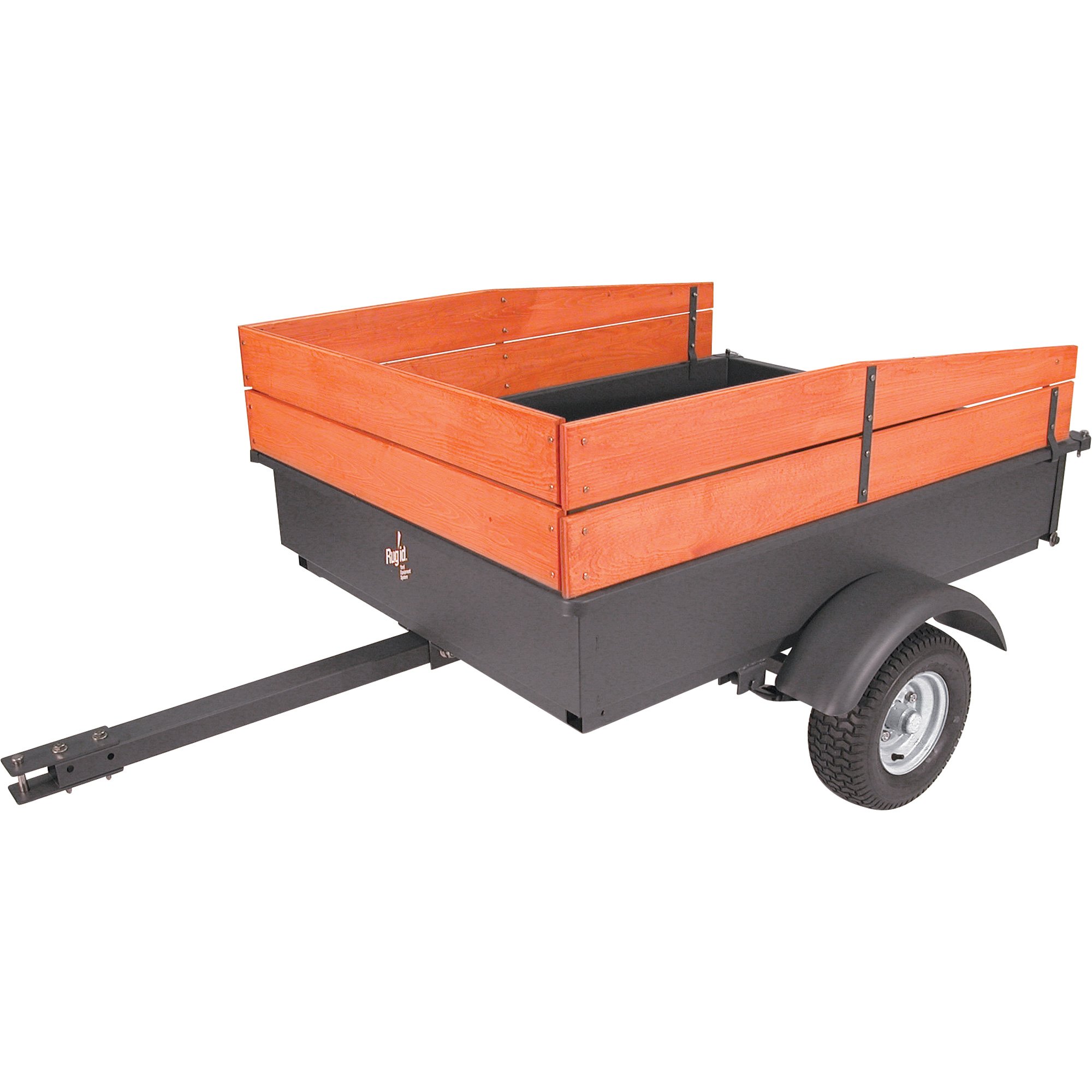 Precision Products ATV Trailer Cart with Side Rails — 800-Lb. Capacity ...