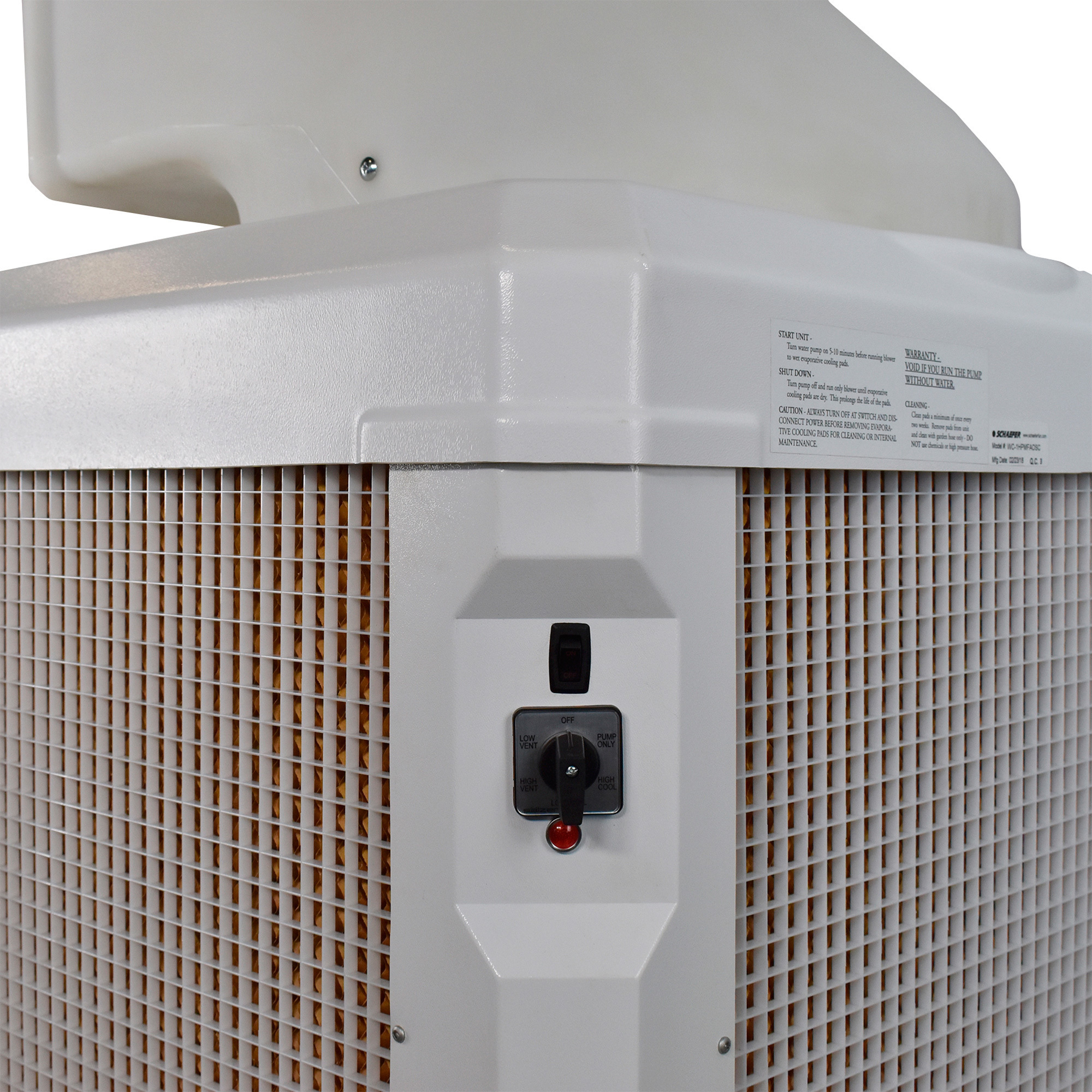 Schaefer WayCool Portable Evaporative Cooler, 1 HP, Model# WC-1HPMFA ...