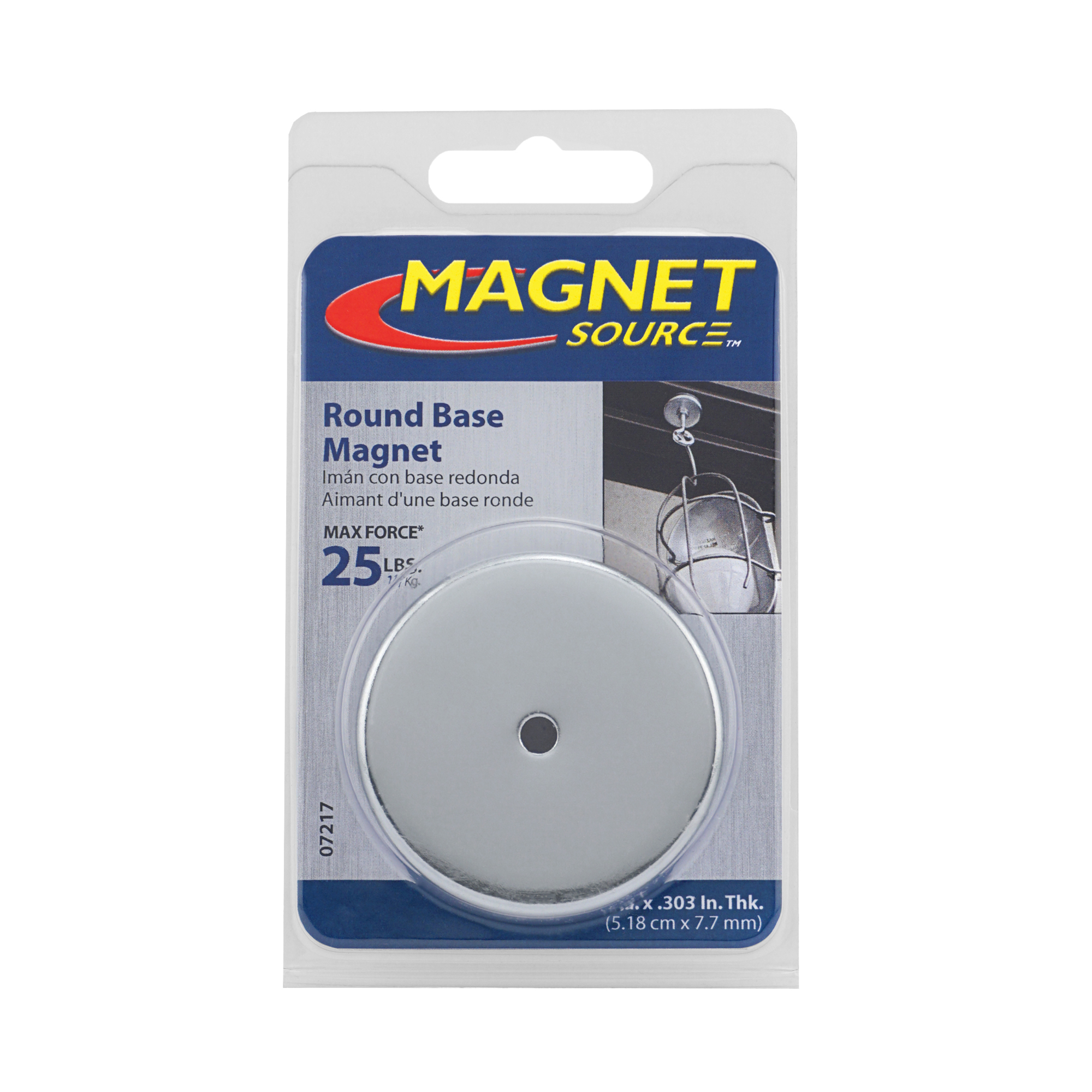 Master Magnetics Round Base Magnet, 25-Lb. Capacity, Model 07217 ...