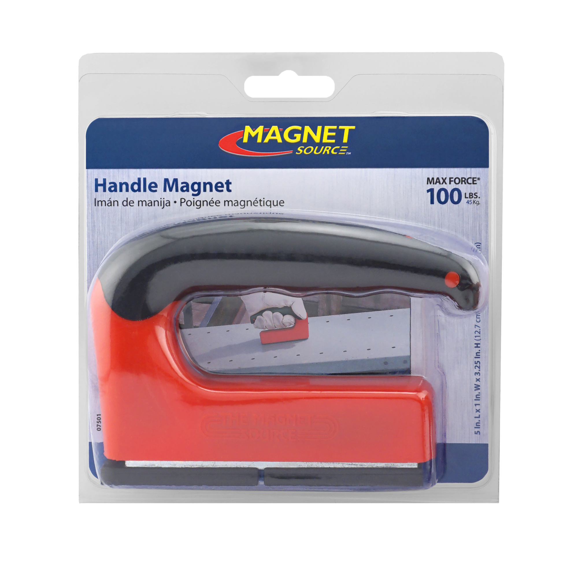 Master Magnetics Handle Magnet with Magnetic Shield, 100-Lb. Capacity ...