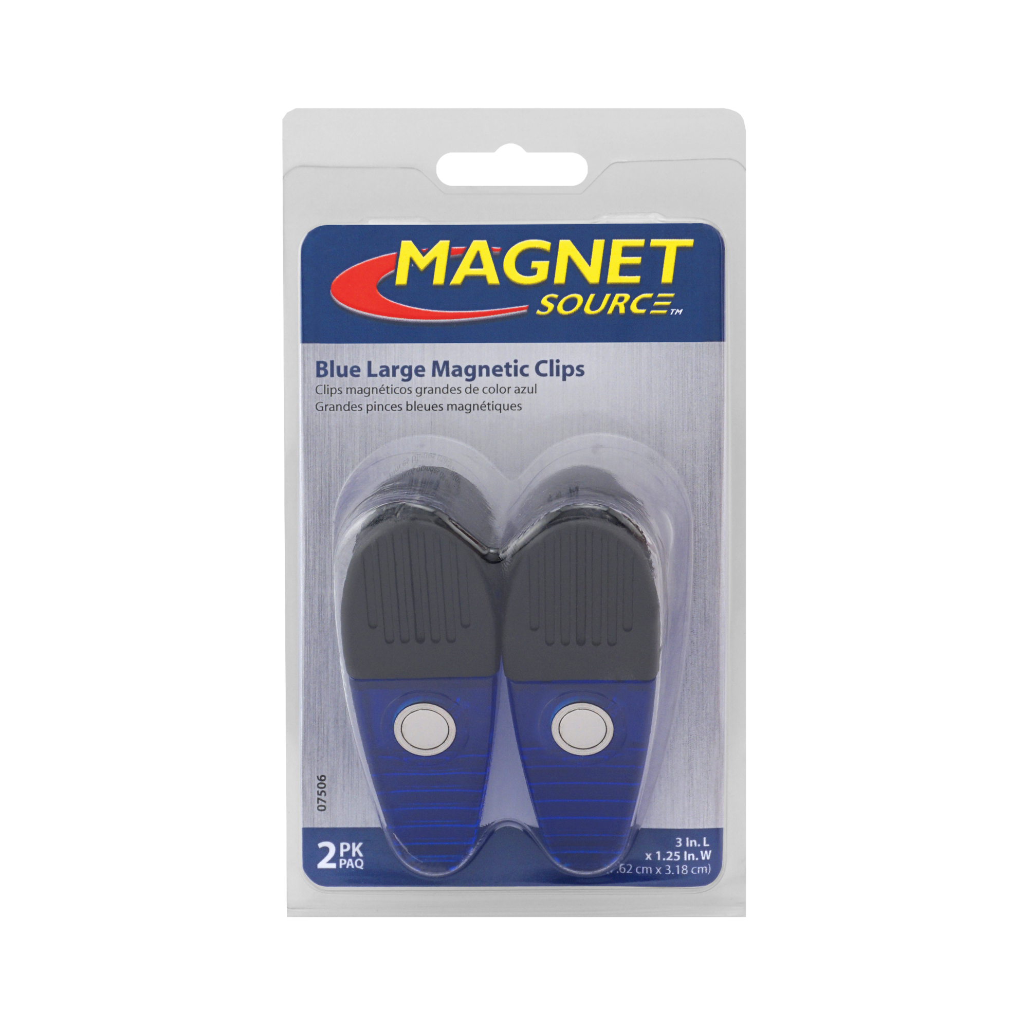 Master Magnetics Neodymium Blue Clip Magnets, Large, 2-Pc. Set, Model ...