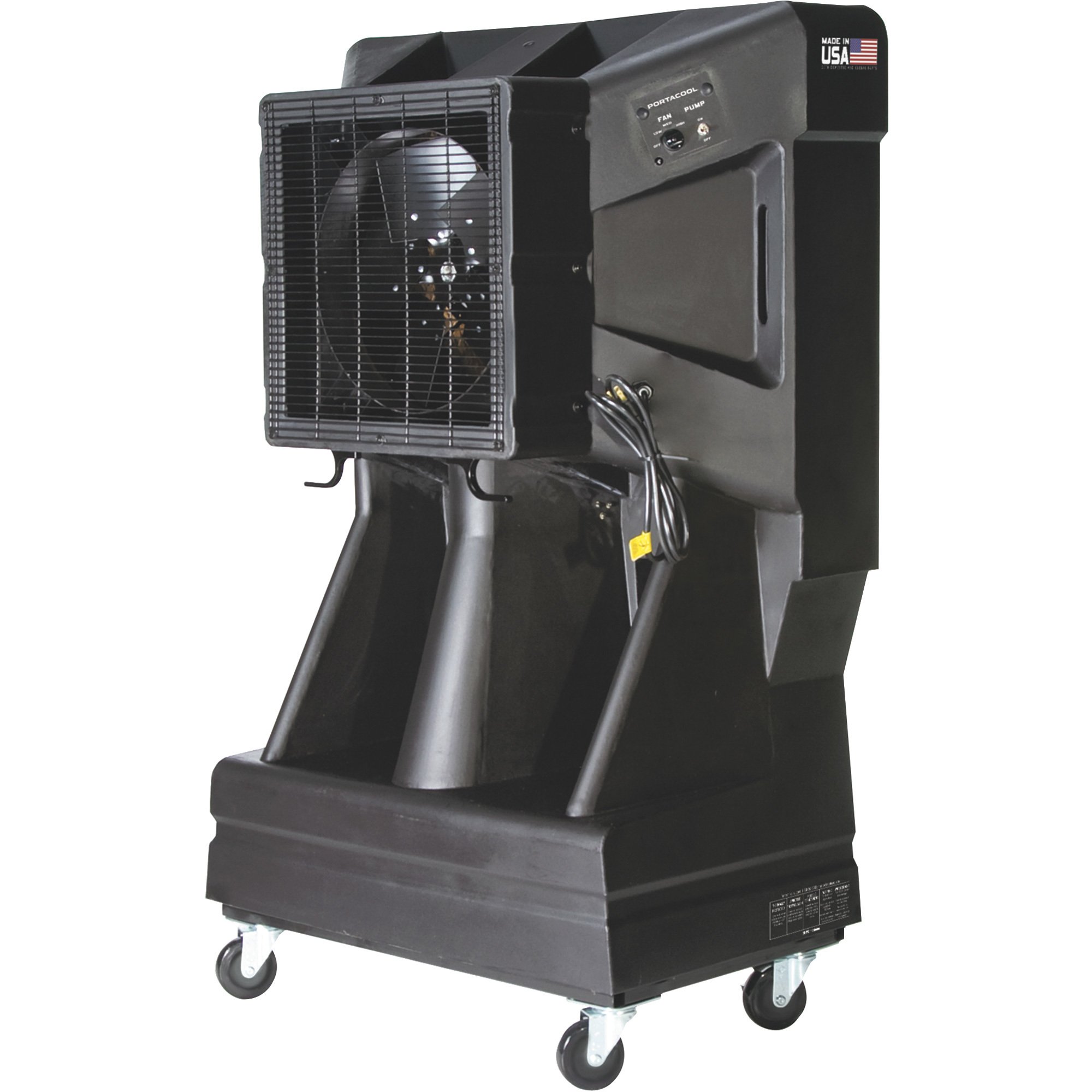 Portacool Classic Portable Evaporative Cooler — 3900 CFM, 16in. Dia ...