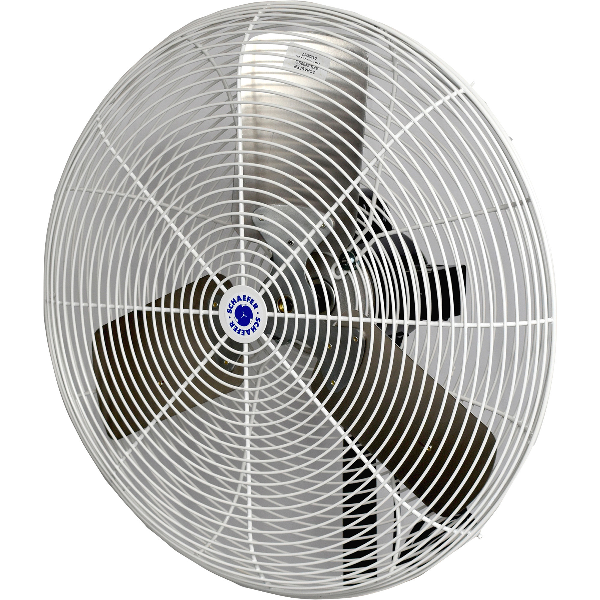 Schaefer Circulation Fan Head, 20in., 3896 CFM, 1/4 HP, 115 Volt, Model ...