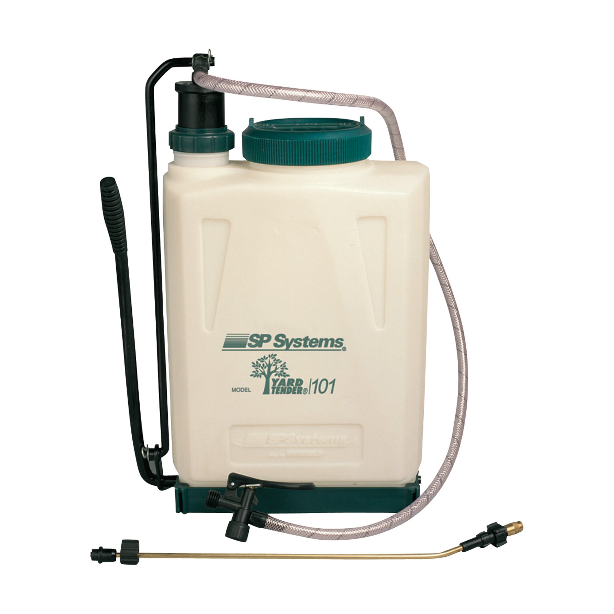 SP Systems 5.3 Gallon, 168 PSI Backpack Sprayer Handles CHLORINE-Based ...