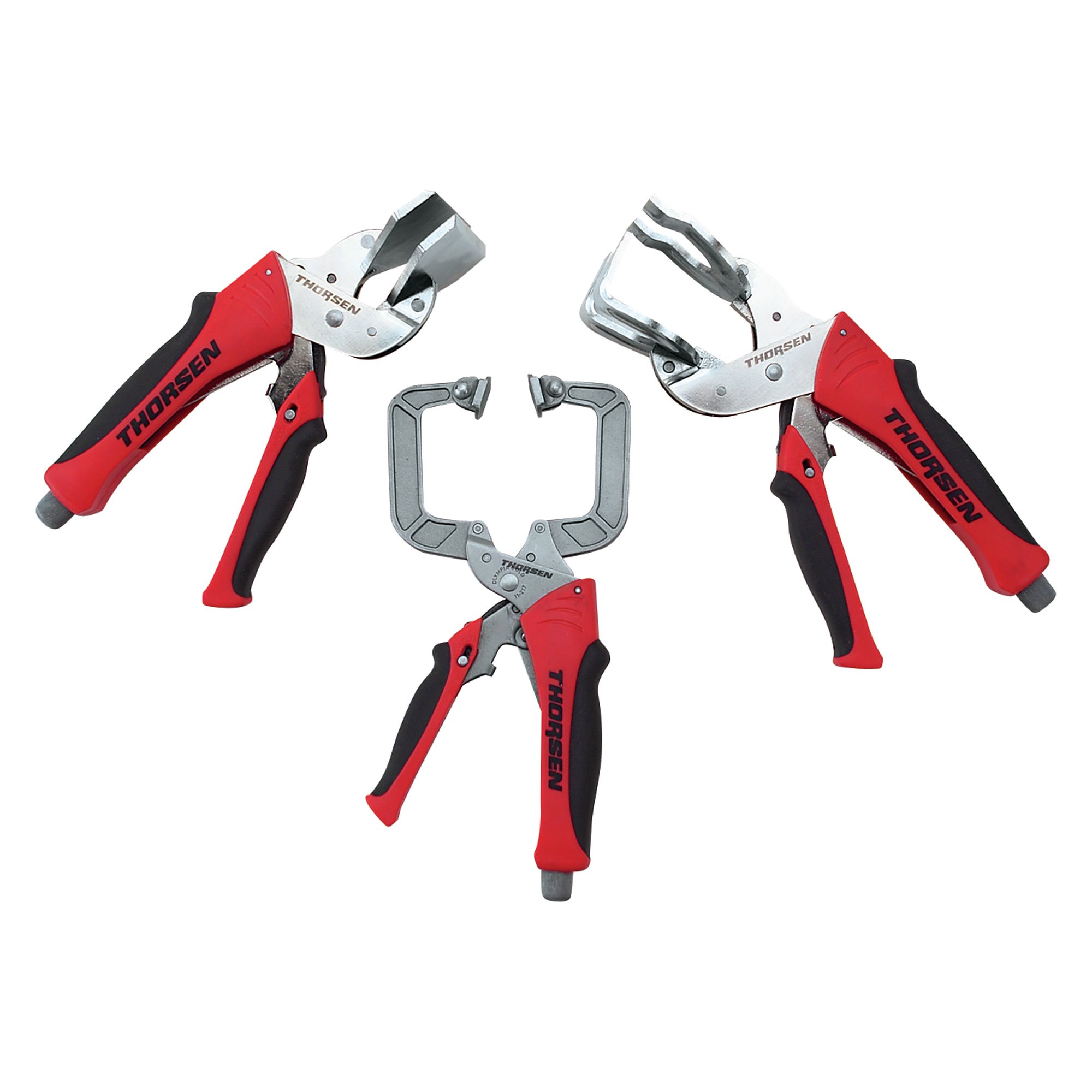 Thorsen 3-Pc. Tru-Lock™ Welding Locking Plier Set | Northern Tool