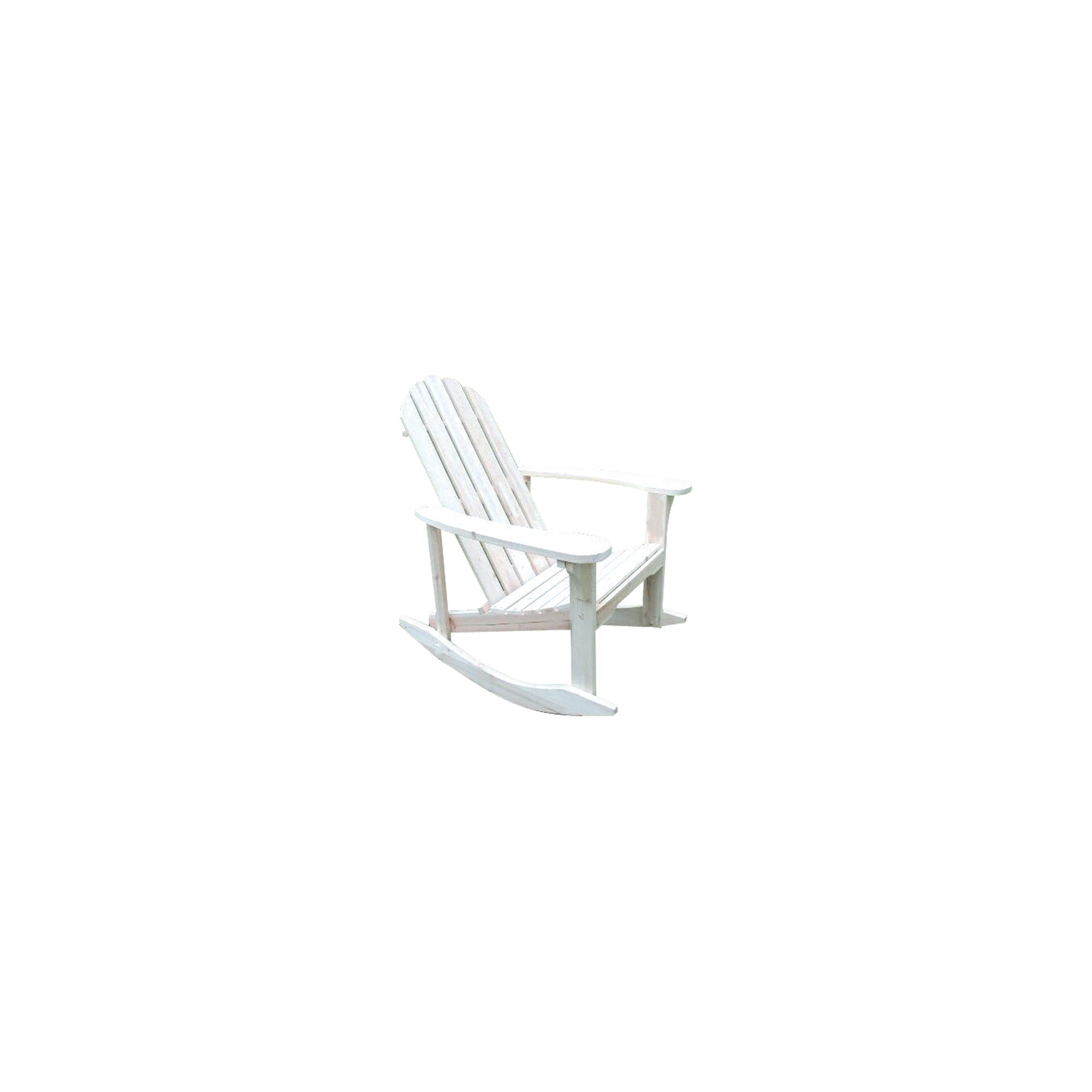 Adirondack Rocker — White | Northern Tool