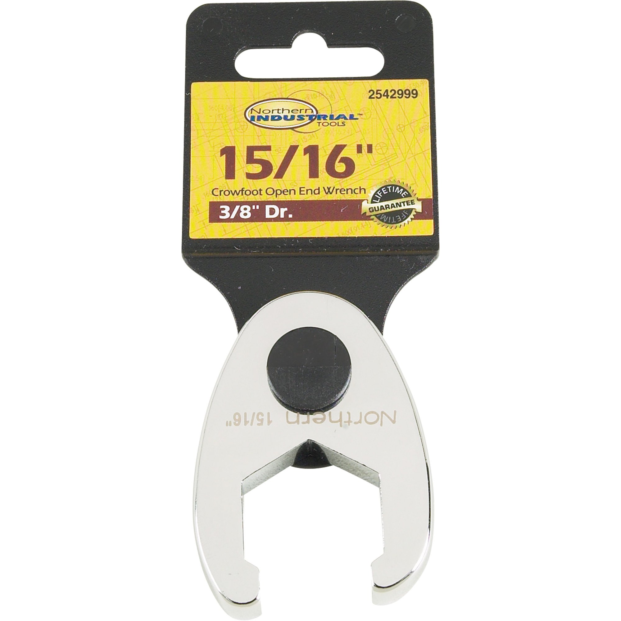 Northern Industrial Crowfoot Wrench — 3/8in. Drive, 15/16in. | Northern ...