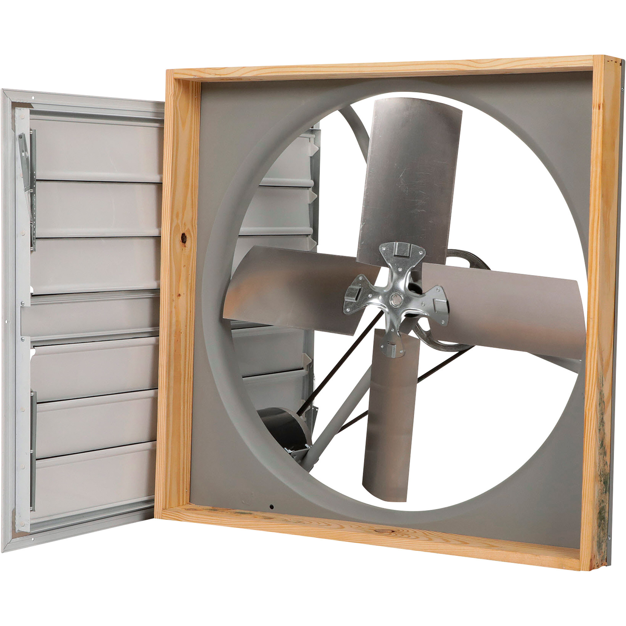 TPI Whole-House Attic Fan — 30in., 7,600 CFM, Model# BD30-2-WHS ...