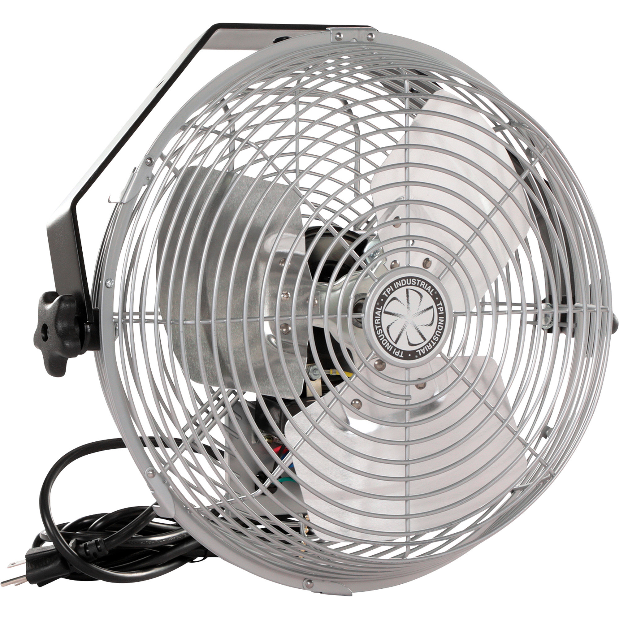 TPI Industrial Mounted Workstation Fan — 12in., 1/5 HP, 1650 CFM, 3 ...