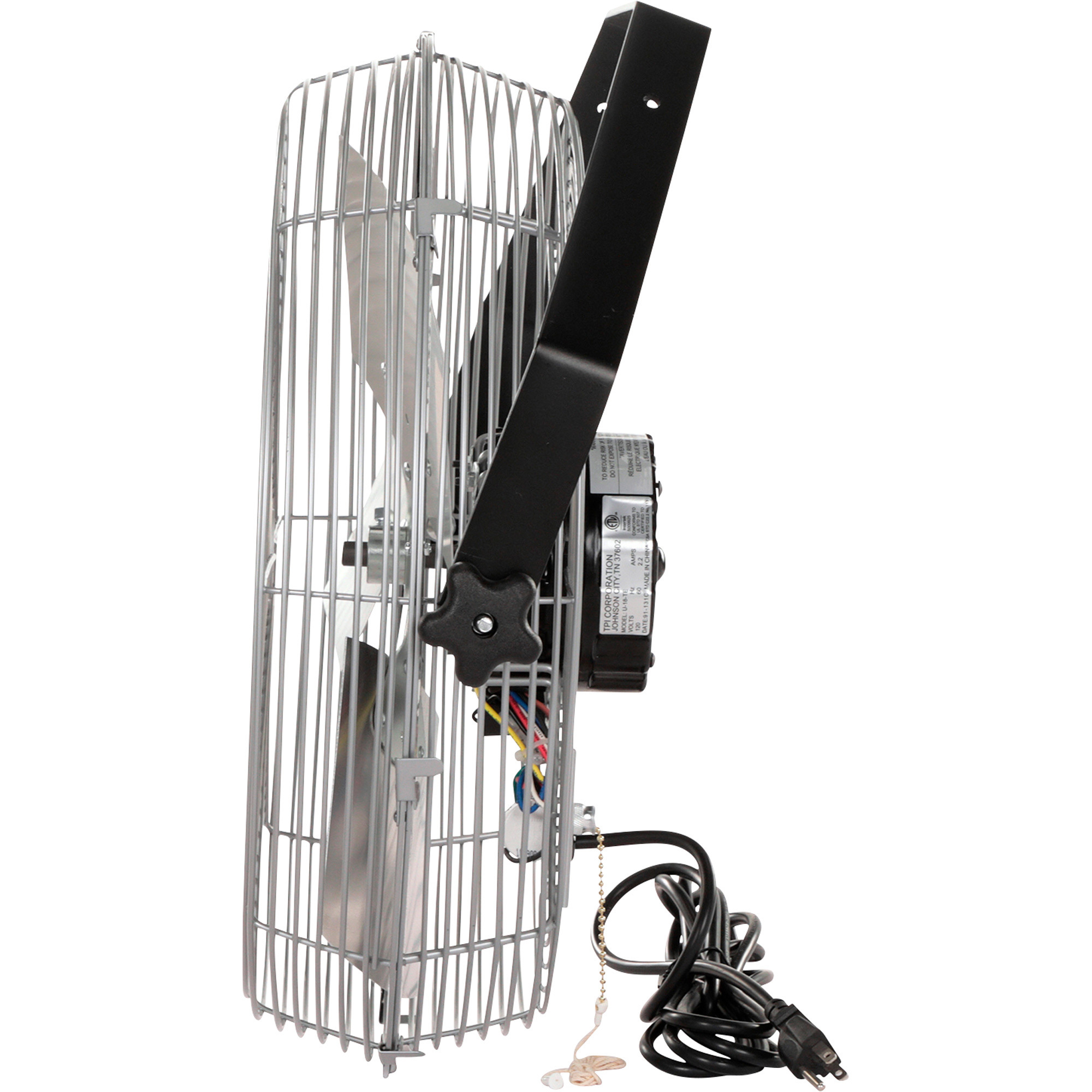 TPI, 18in. WORK STATION FAN, Fan Type Workstation, Fan Diameter 18 in ...