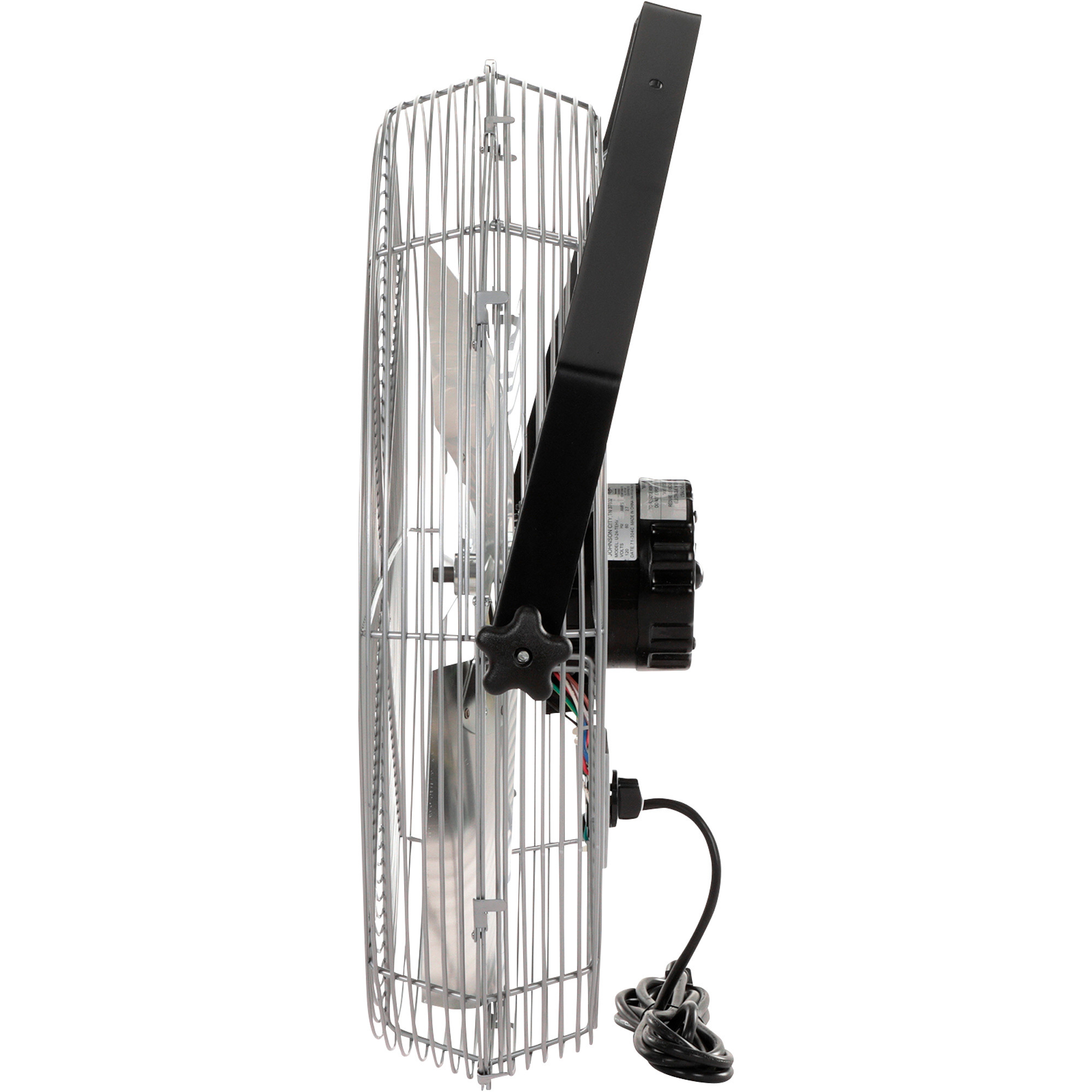 TPI Industrial Mounted Workstation Fan, 24in., 1/8 HP, 3,500 CFM, 120 ...