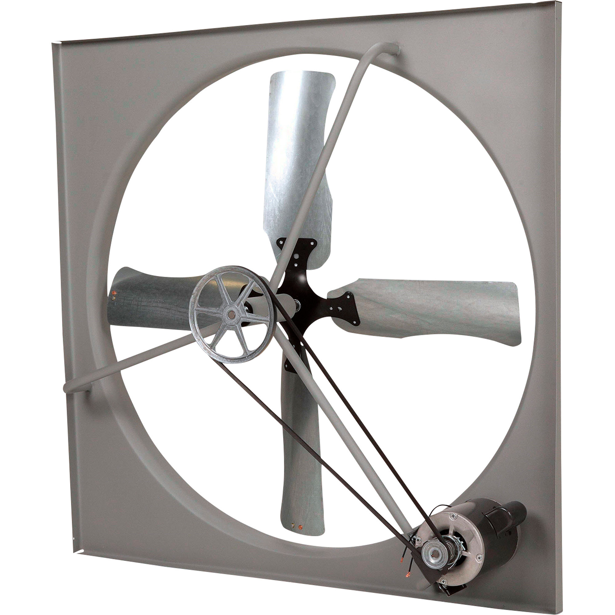 TPI Commercial Exhaust Fan - 48in. Diameter, 21500 CFM, Belt Drive ...