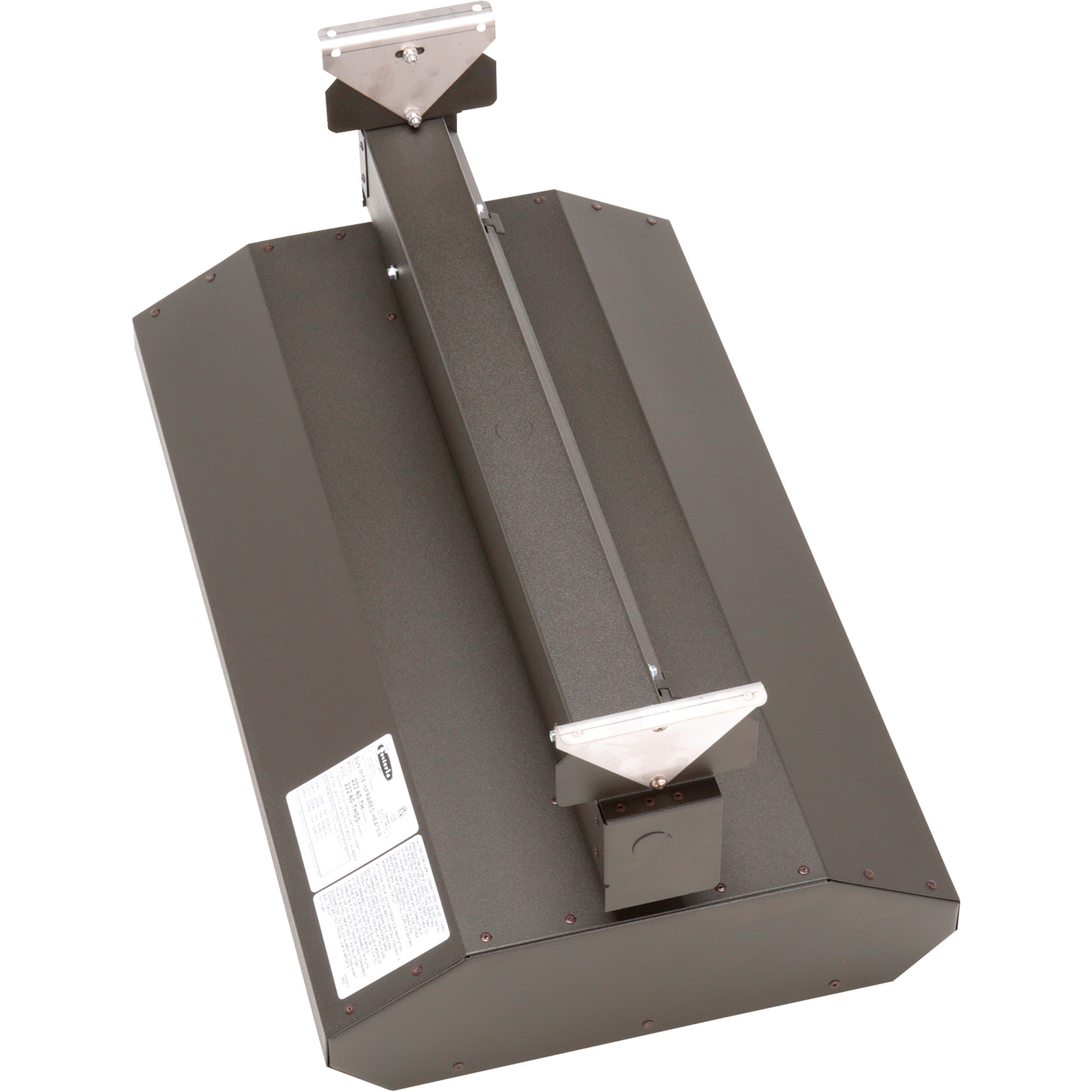 TPI TH Series Mul-T-Mount Indoor/Outdoor Quartz Infrared Heater, 10,922 BTU, 480 Volts ...