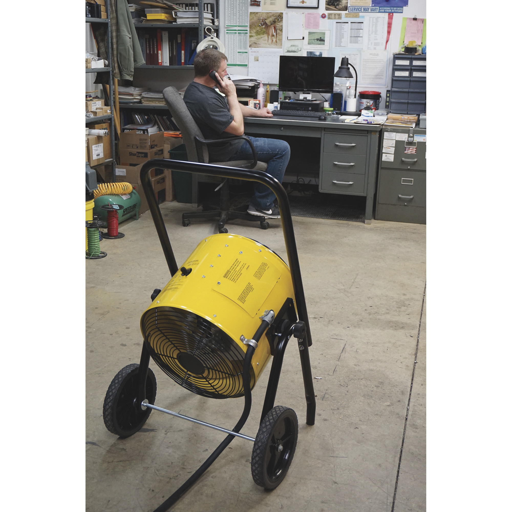 Fostoria Portable Salamander Heater, 51,195 BTU, Model# FES-15480-3E ...