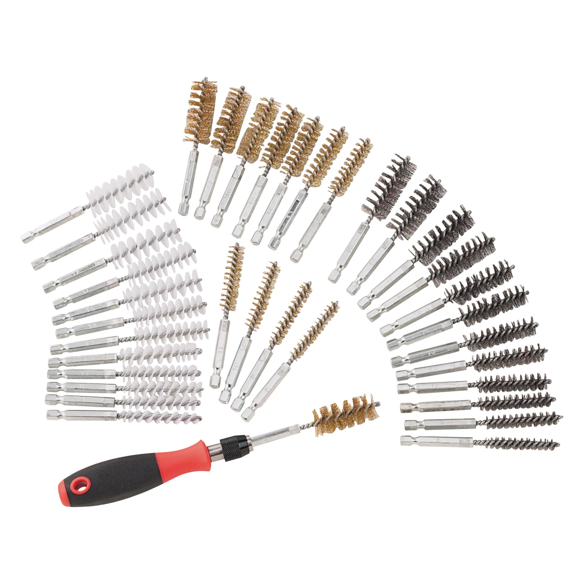 IPA Bore Brush Kit with Driver Handles — 36-Pc. Set, Model# 8001D ...