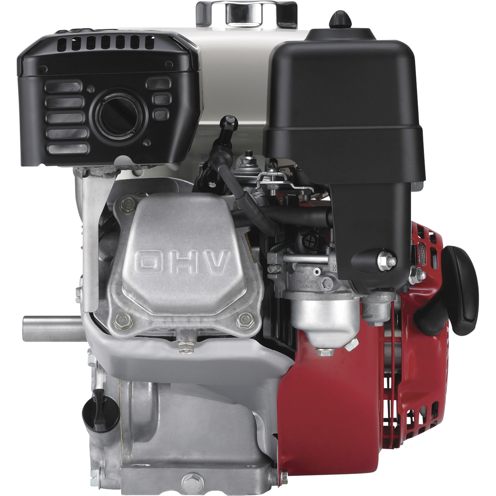 Honda Horizontal OHV Engine, 196cc, GX Series, 3/4in. Dia. x 2 7/16in.L ...