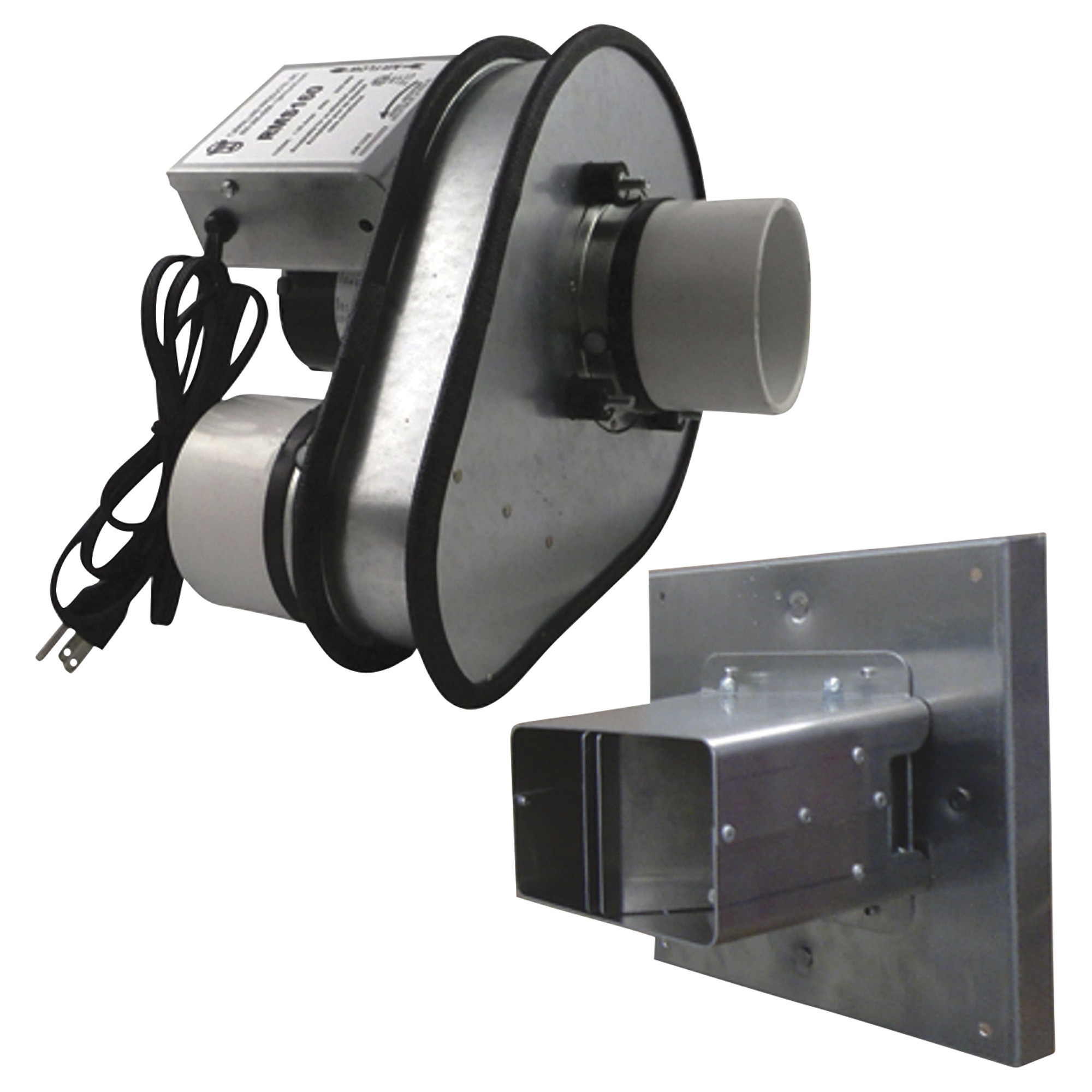 Tjernlund Sidewall Radon Mitigation System Fan, Model# RMS160 ...