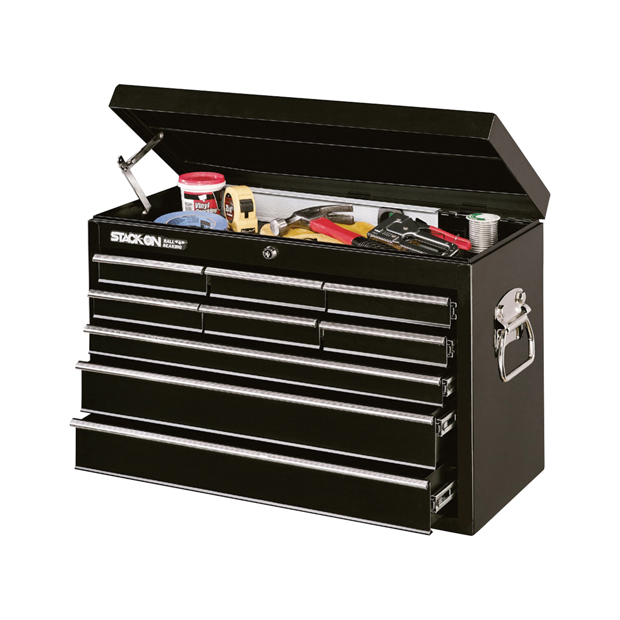 Stack On 27in. 9 Drawer Top Tool Chest Black Model SPA 1209 DS Northern Tool