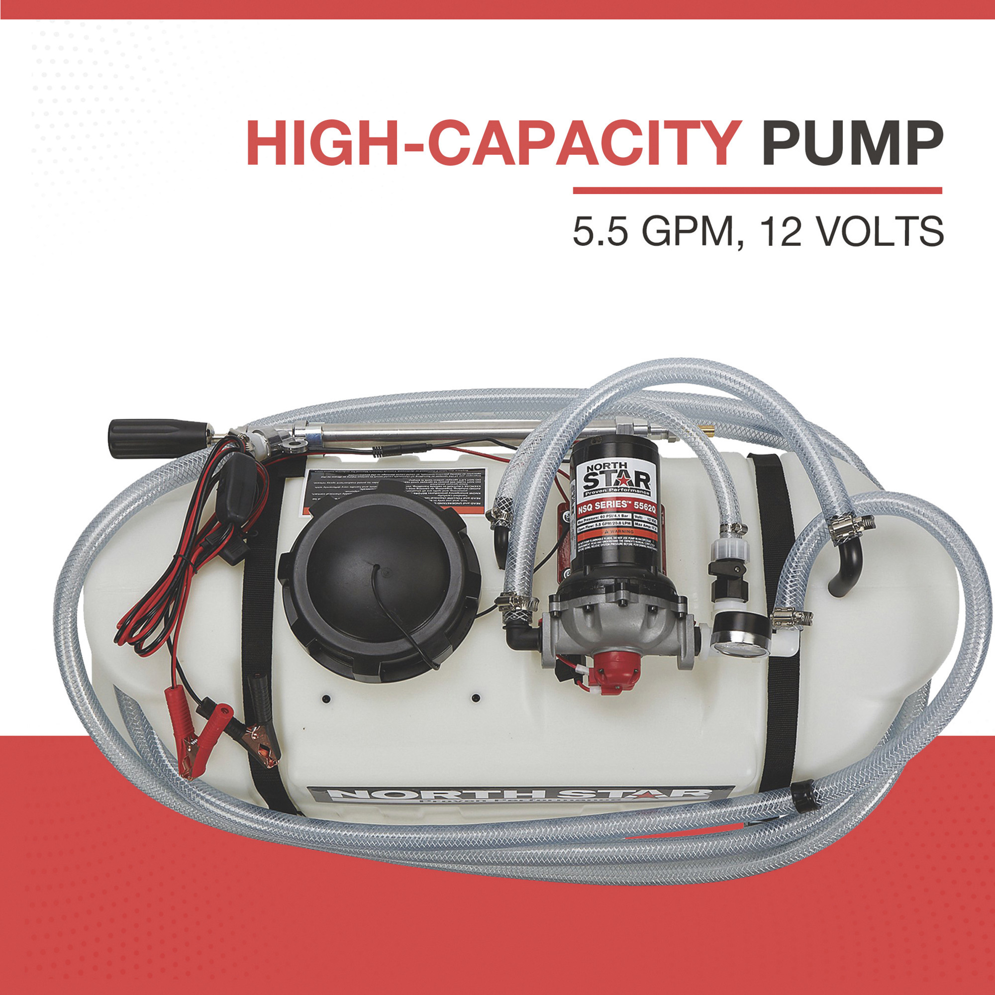 NorthStar ATV Tree Sprayer, 26-Gallon Capacity, 5.5 GPM, 12 Volts ...