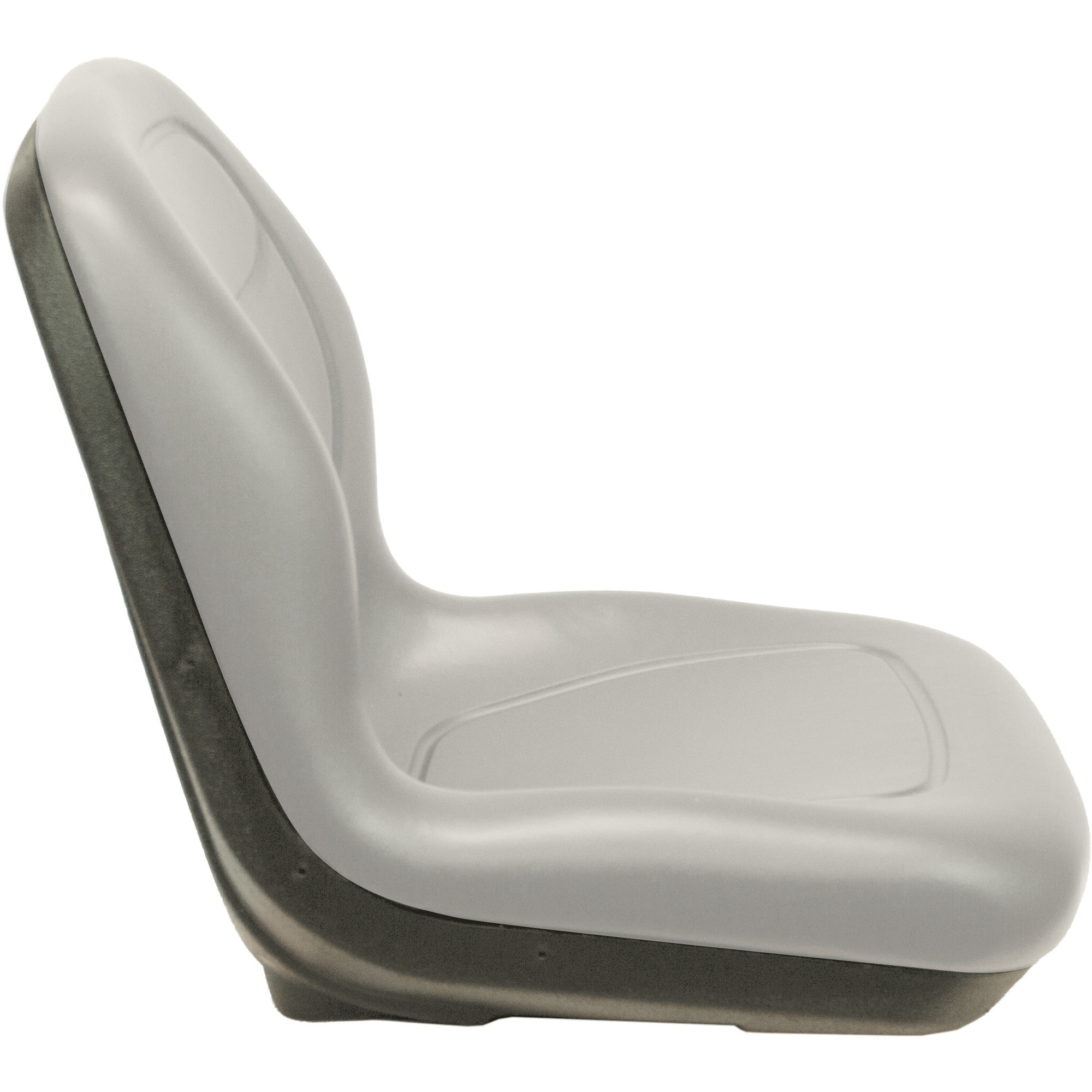 Milsco XB180 Seat with Slide Rail and Armrests, Gray, Model# 6778 ...